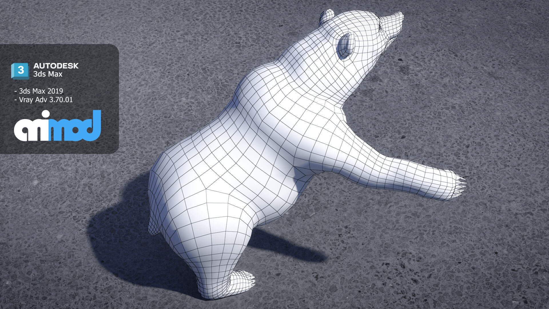 Brown Bear Animal - 3D Model by animod