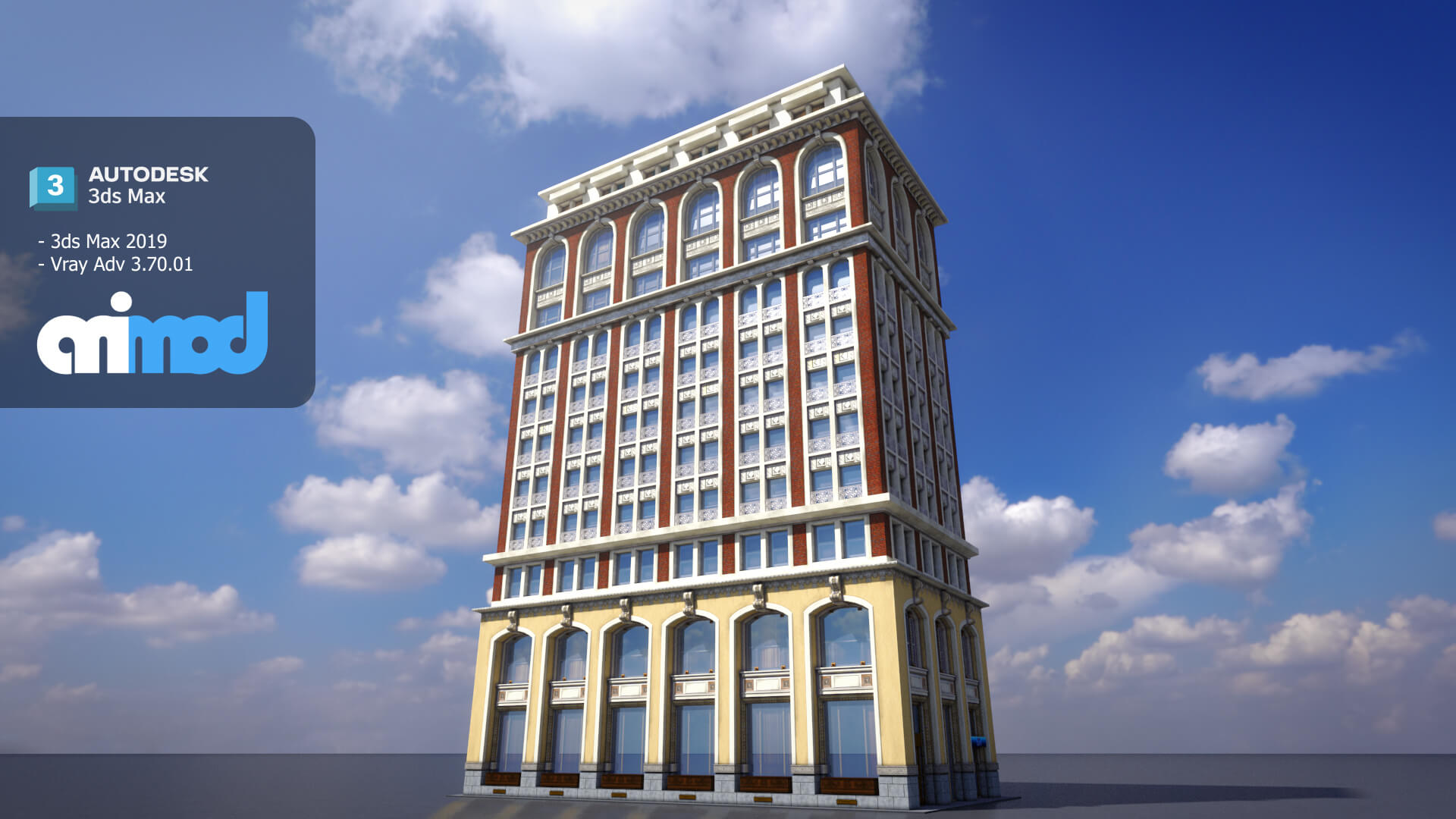 Business Building - 3D Model by animod