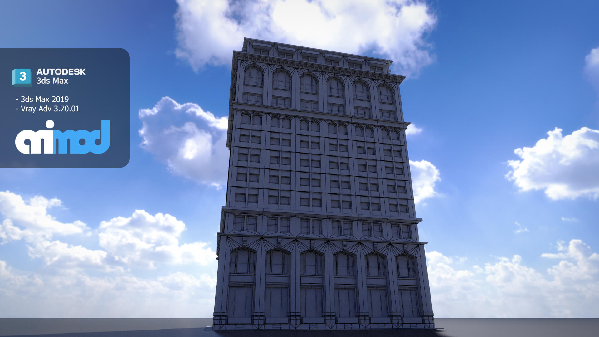 Business Building - 3D Model by animod