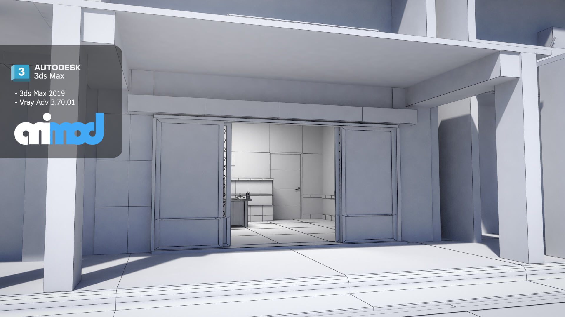 Chinese Clinic - 3D Model by animod