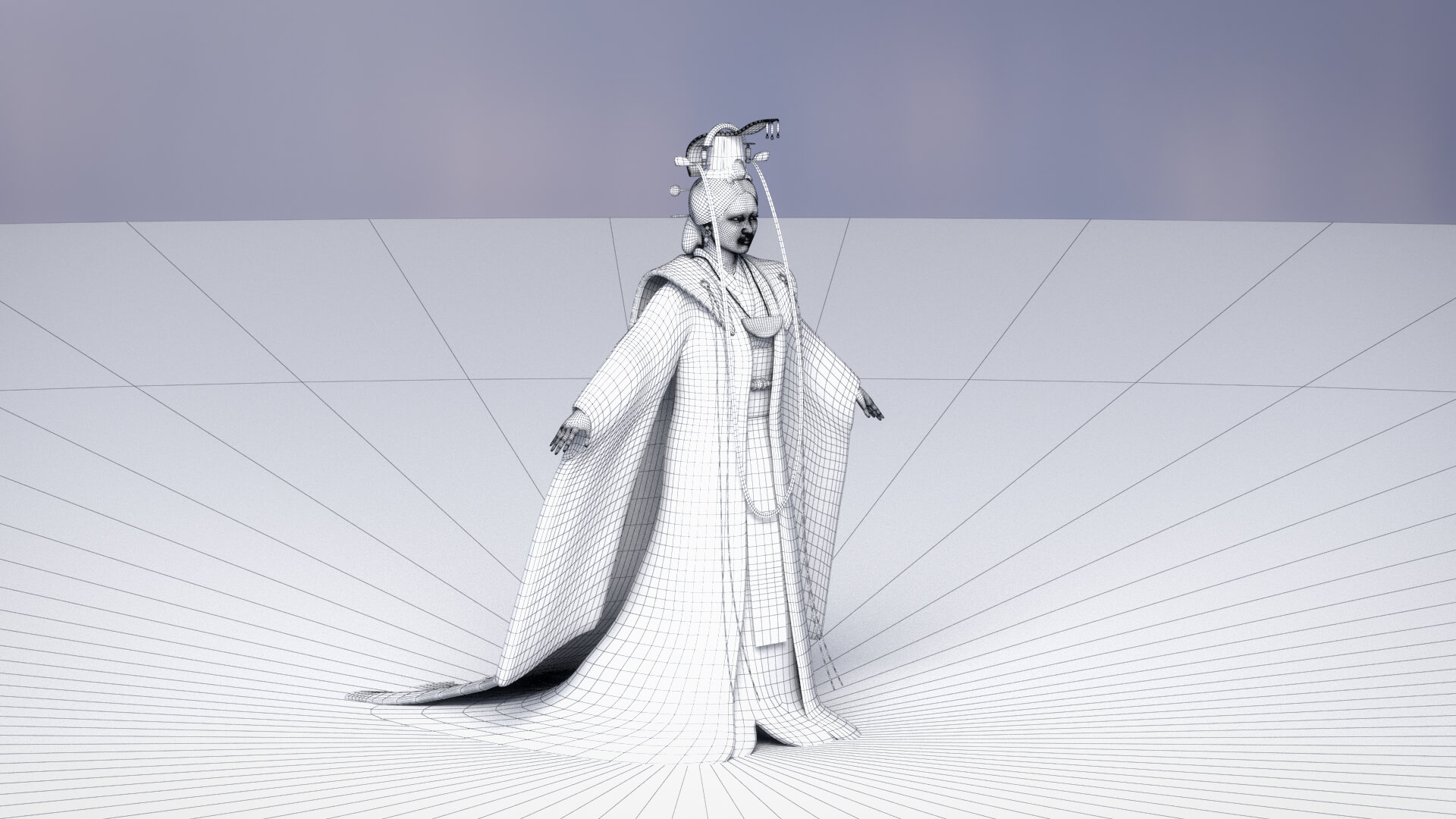 Chinese Empresses 0002 - 3D Model by animod