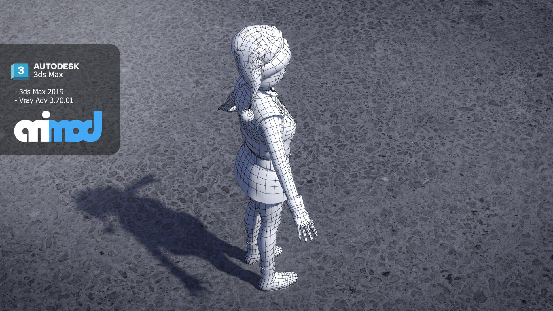 Christmas Elf 0009 - 3D Model by animod