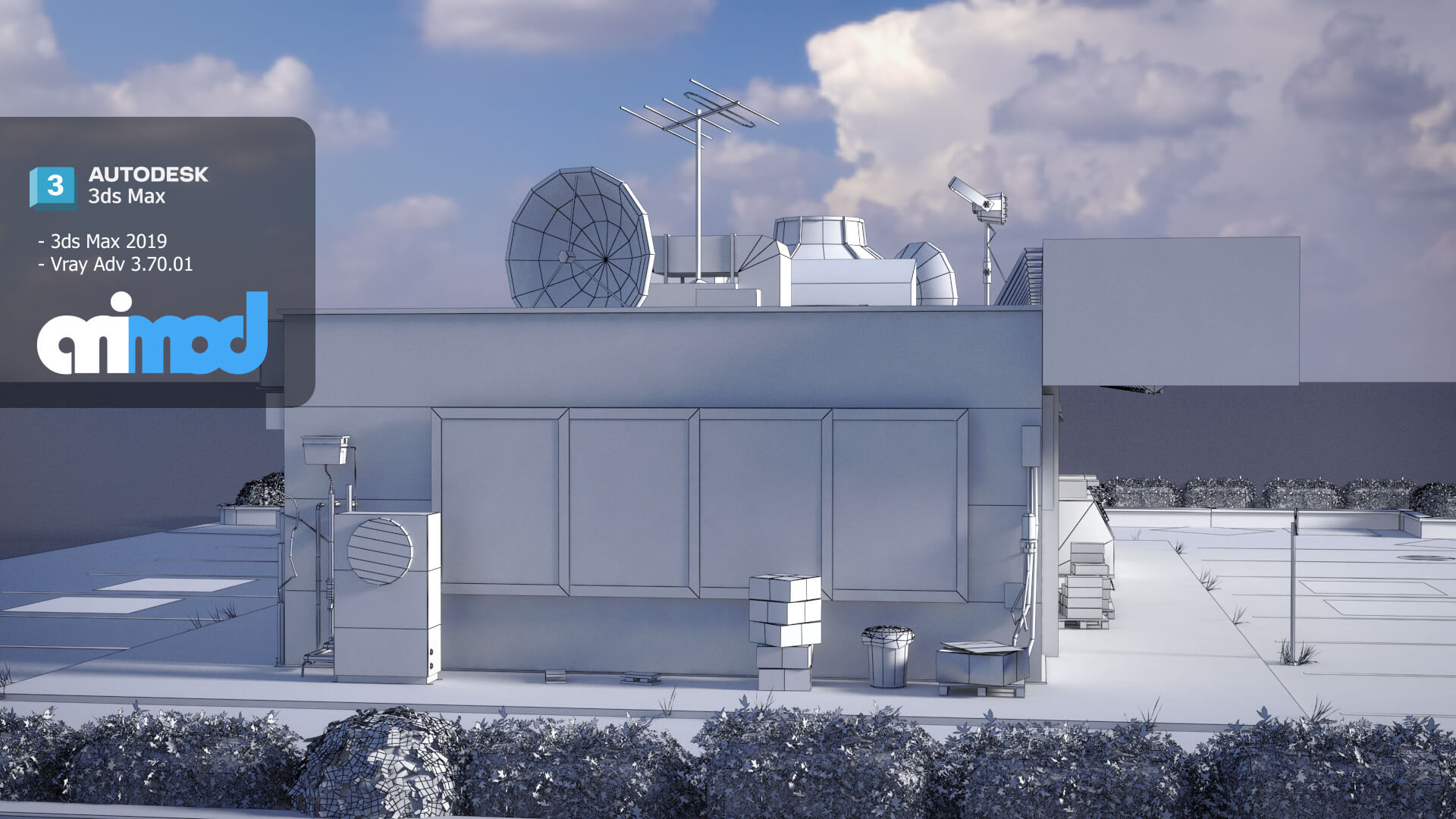 Convenience Store 0003 - 3D Model by animod