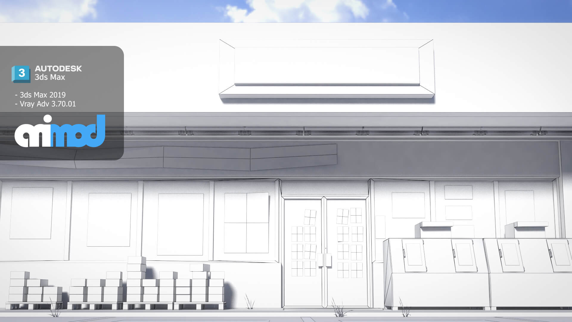 Convenience Store 0003 - 3D Model by animod