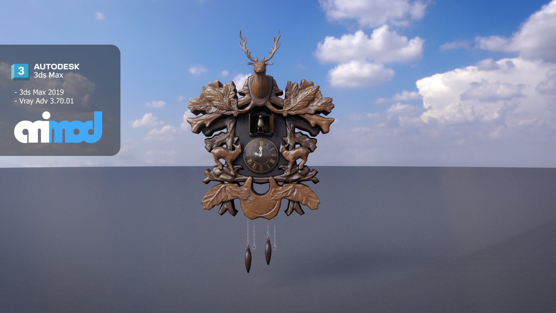 Cuckoo Clock - 3D Model by animod