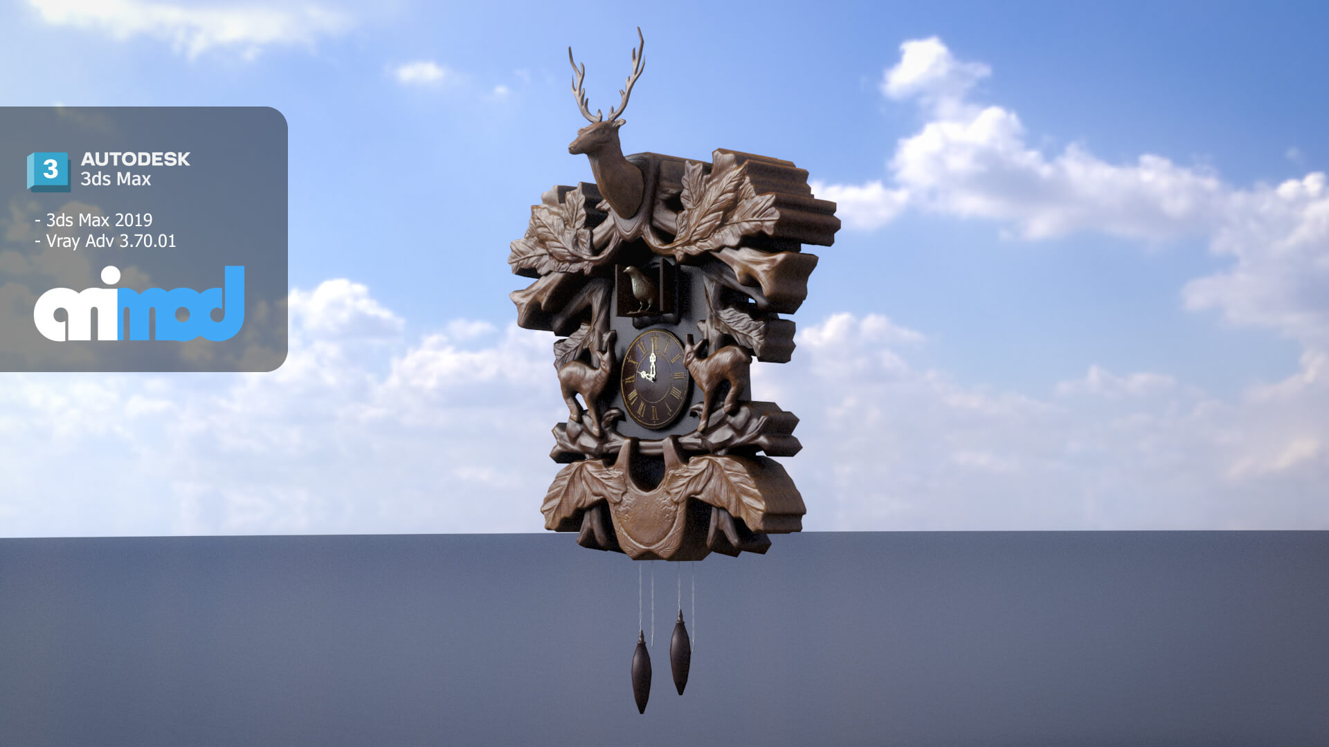 Cuckoo Clock - 3D Model by animod