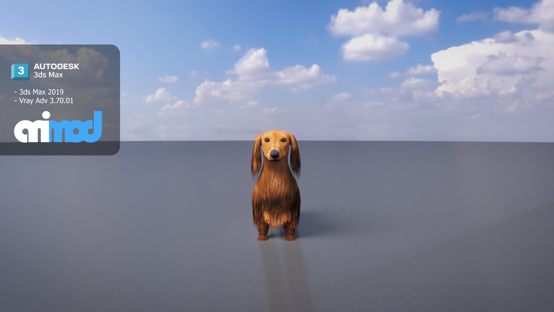 Dachshund 02 - 3D Model by animod