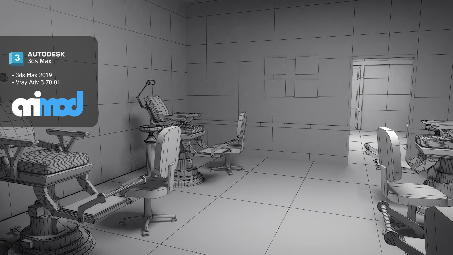 Dental Clinic - 3D Model by animod