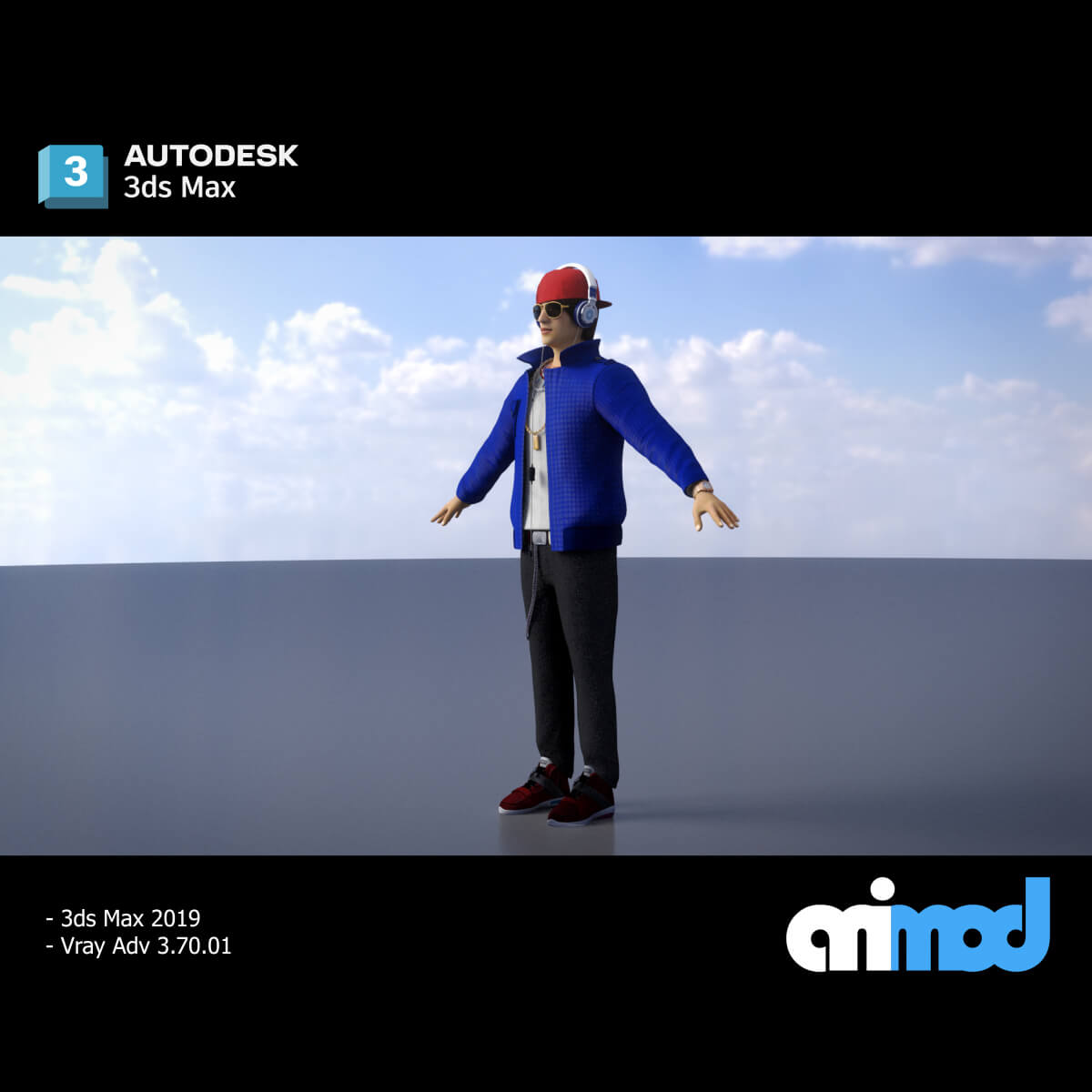 DJ Disk Jockey - 3D Model by animod