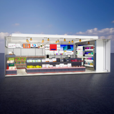 Duty Free Shop - 3D Model by animod