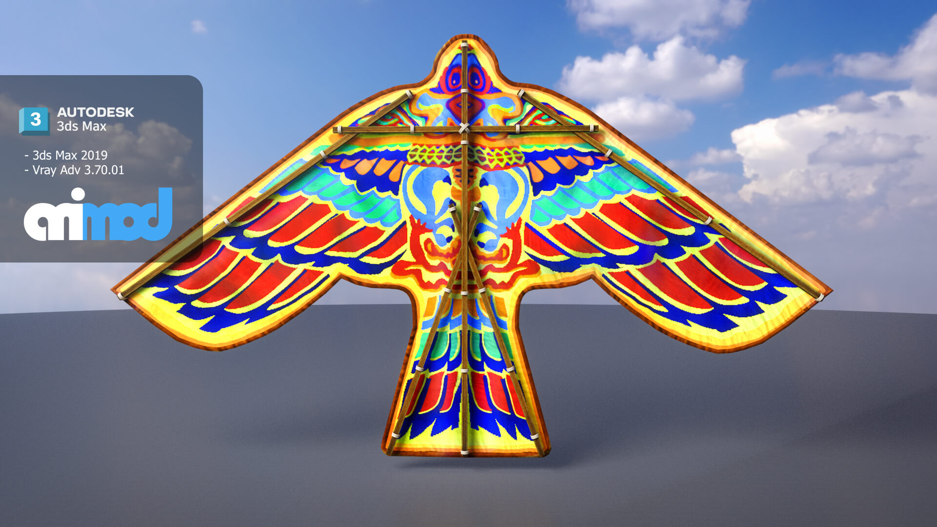 Eagle Kite Toys - 3D Model by animod