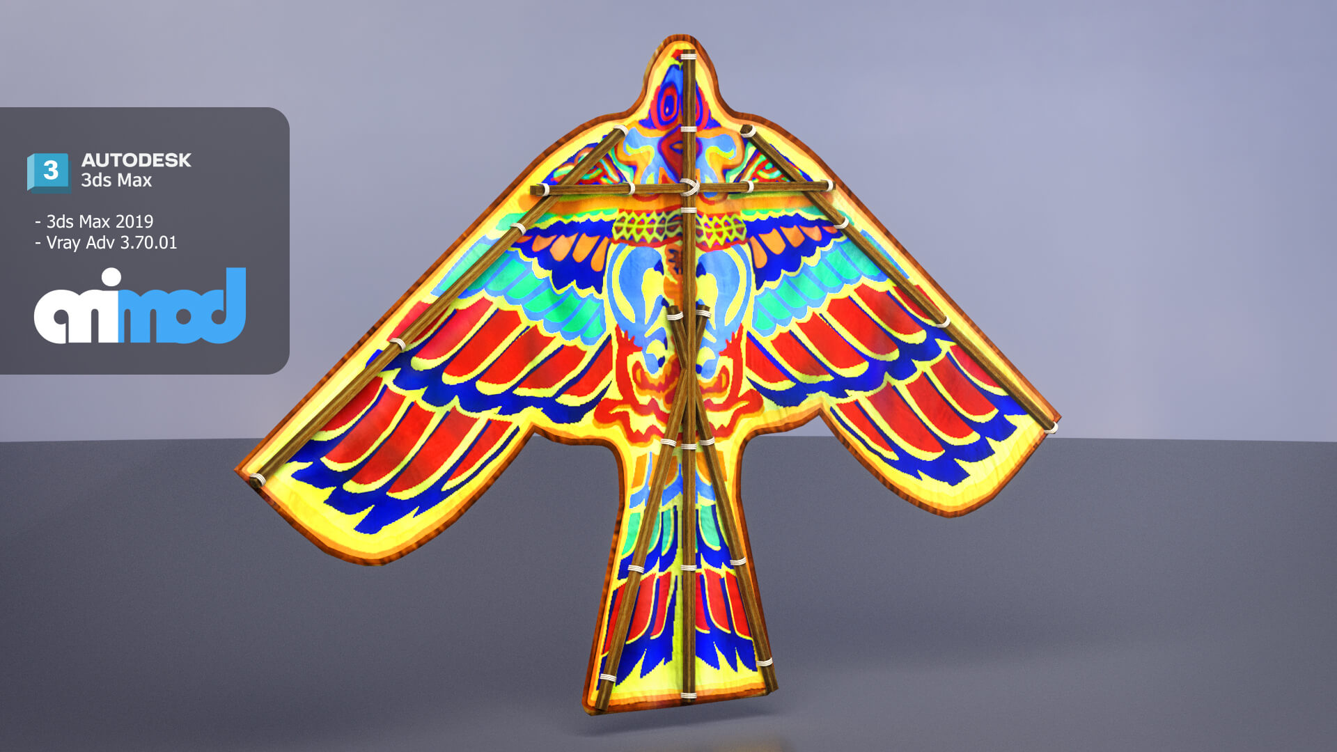 Eagle Kite Toys - 3D Model by animod