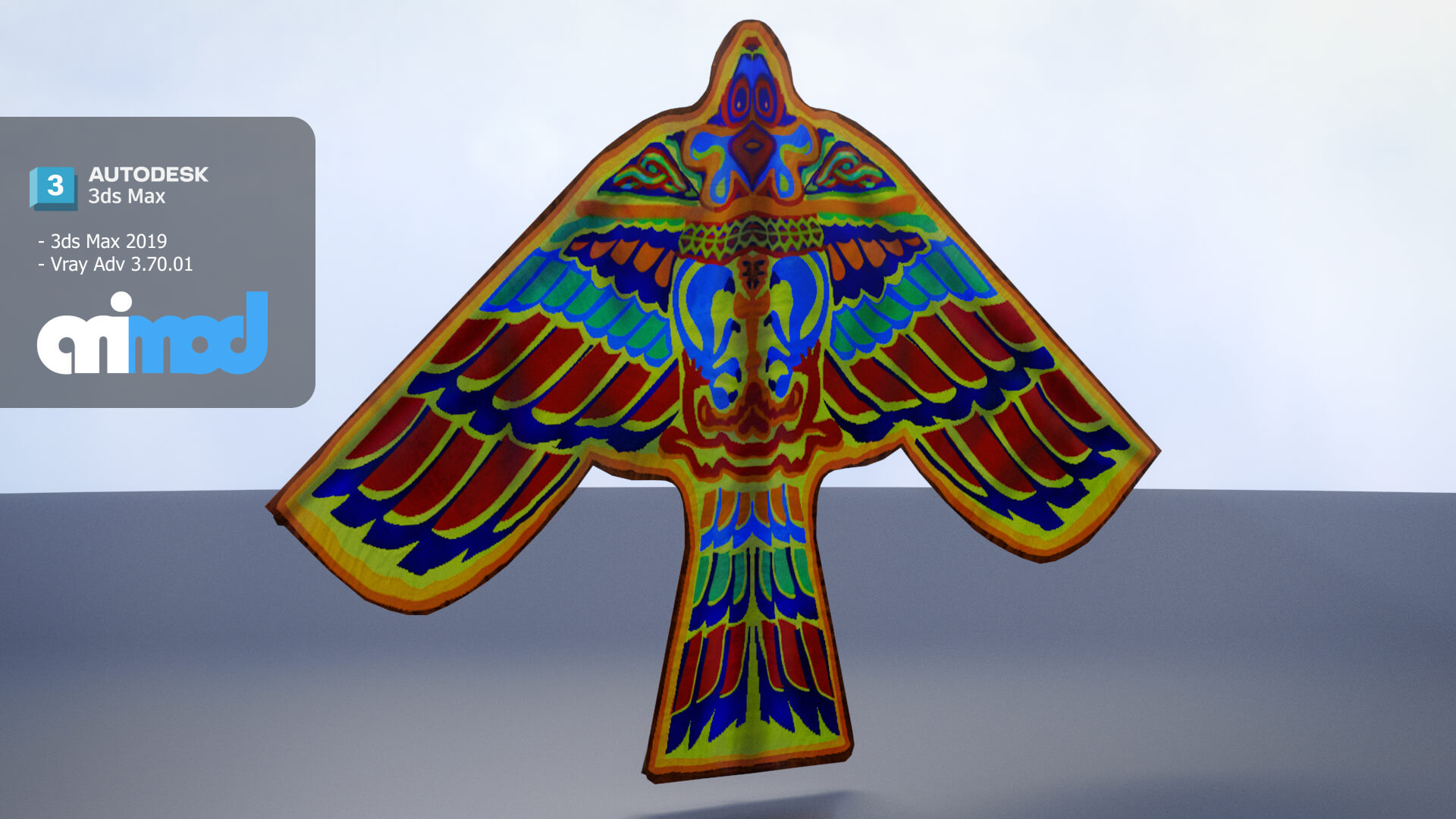 Eagle Kite Toys - 3D Model by animod