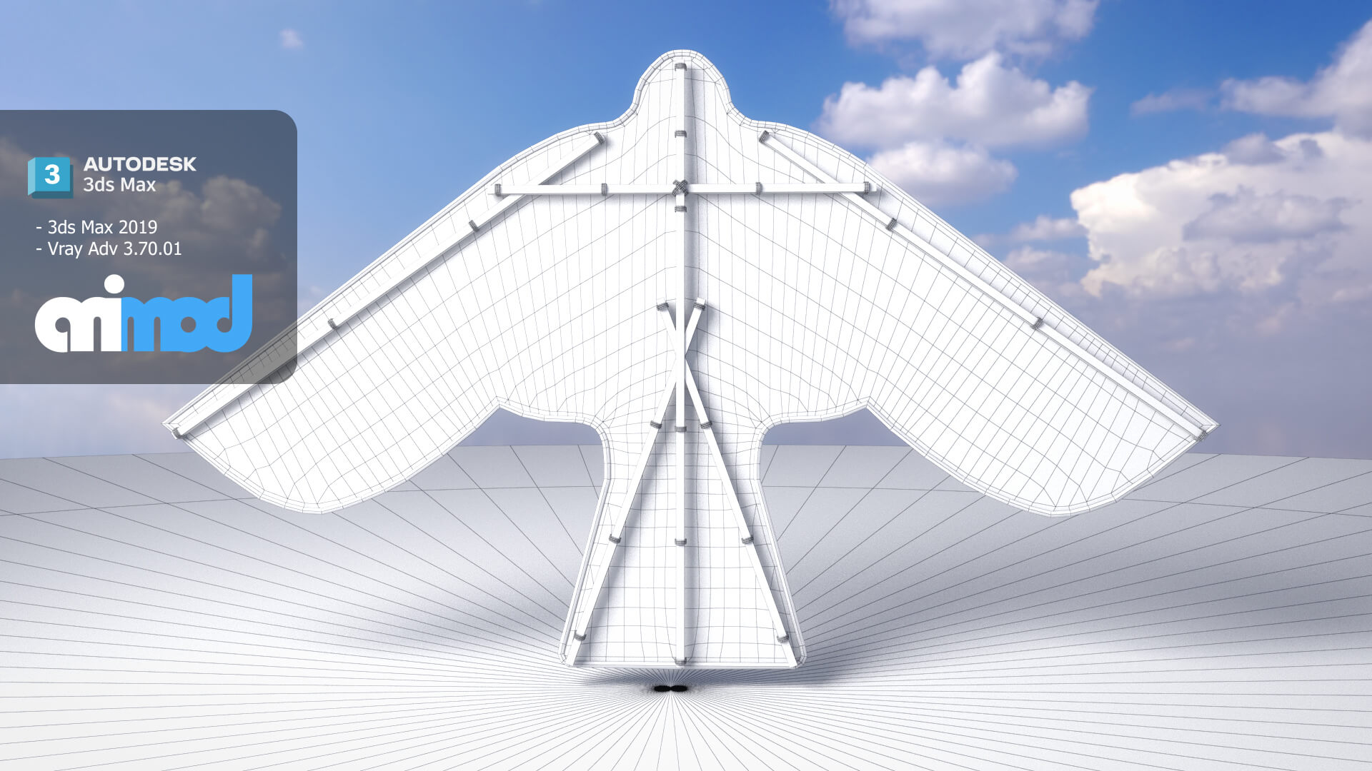 Eagle Kite Toys - 3D Model by animod