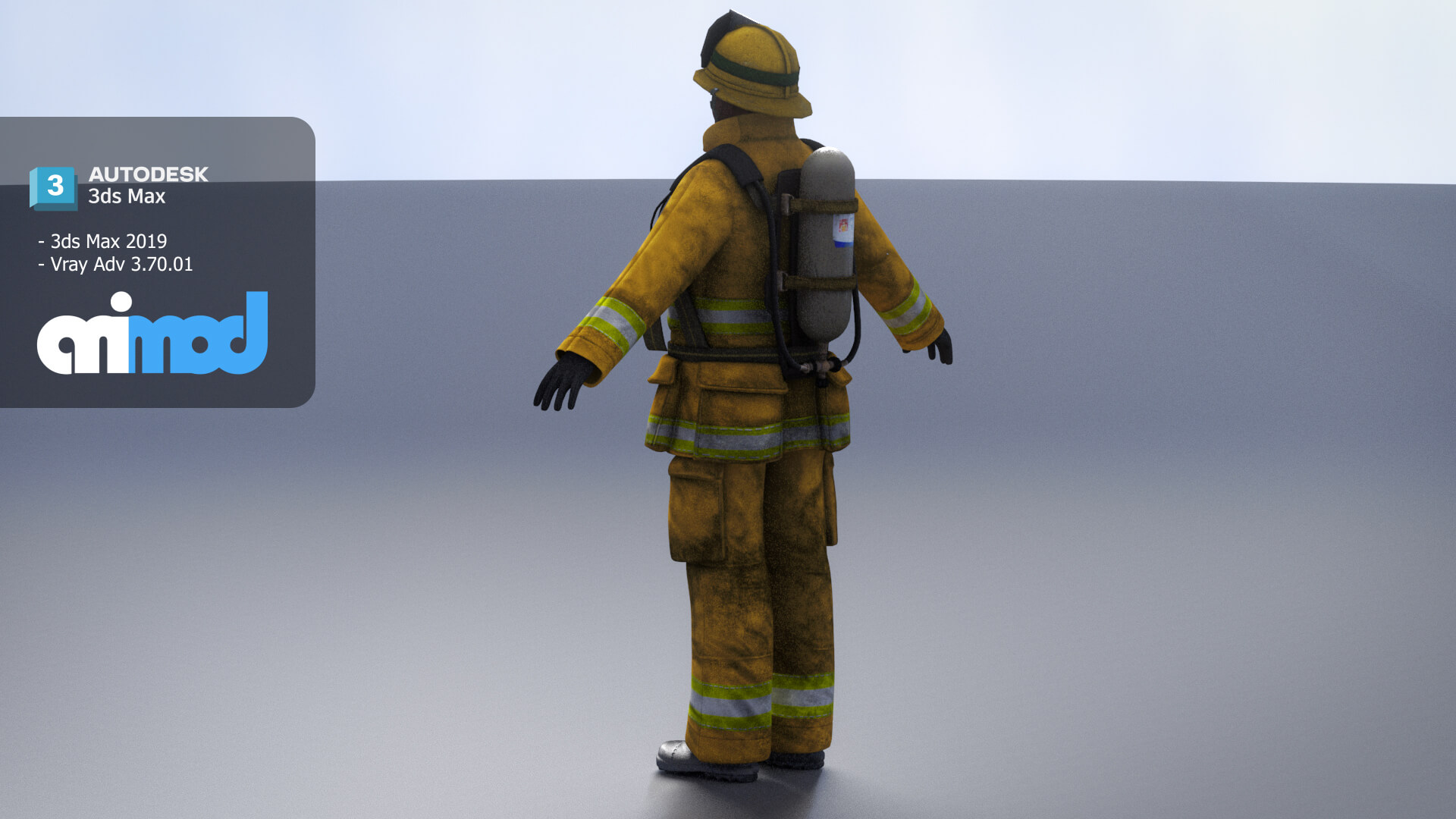 Firefighter Uniform - 3D Model by animod