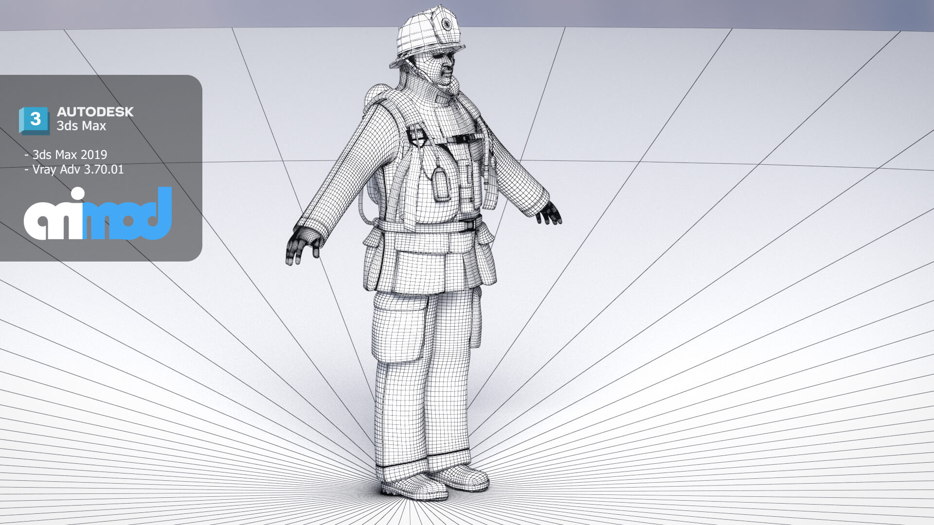 Firefighter Uniform - 3D Model by animod