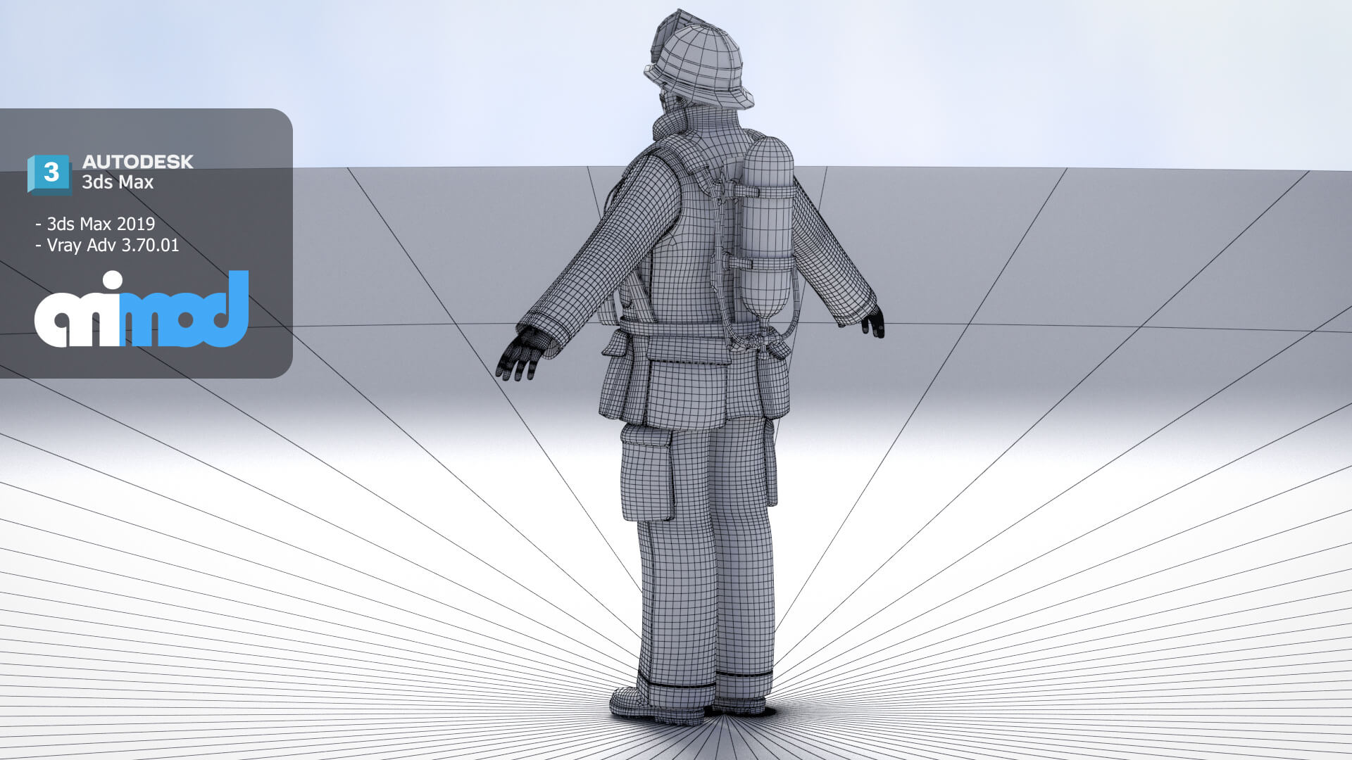 Firefighter Uniform - 3D Model by animod