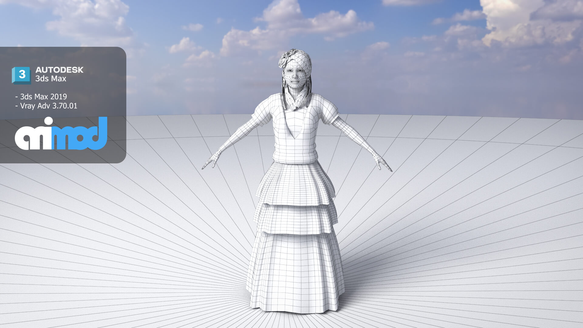 Flamenco Dancer - 3D Model by animod