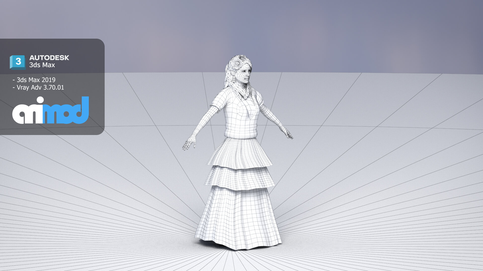 Flamenco Dancer - 3D Model by animod