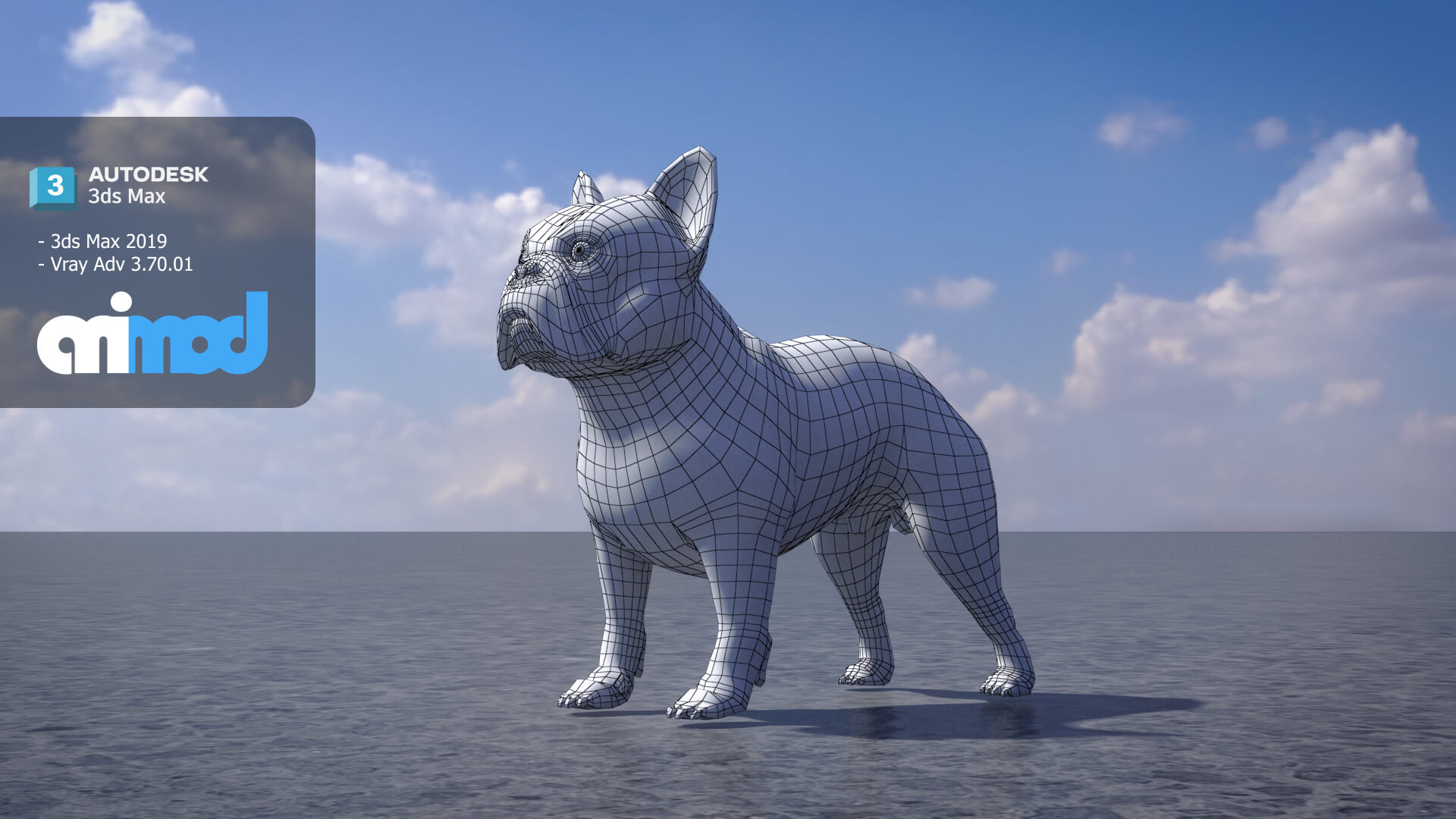 French Bulldog - 3D Model by animod