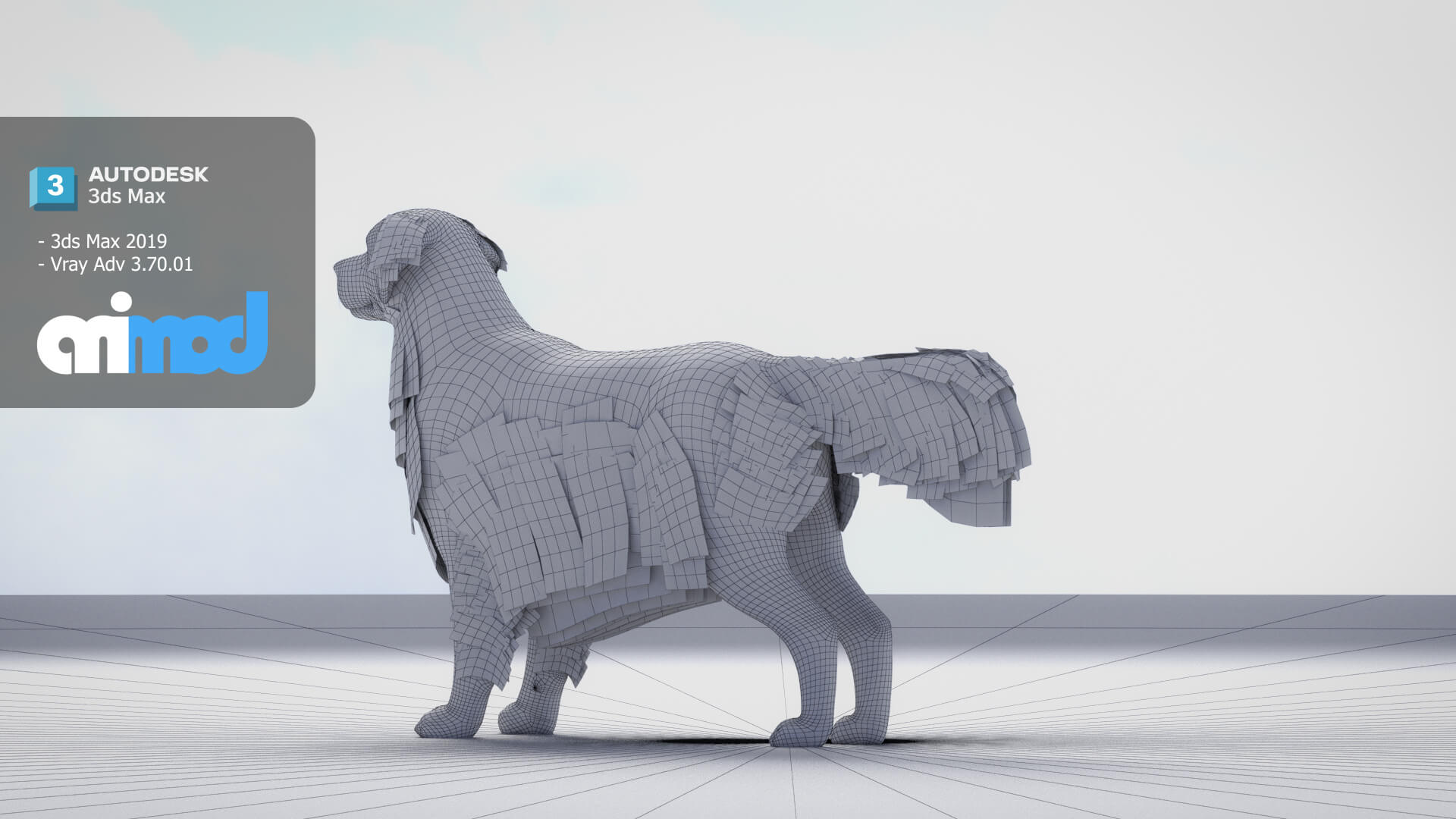 Golden Retriever - 3D Model by animod