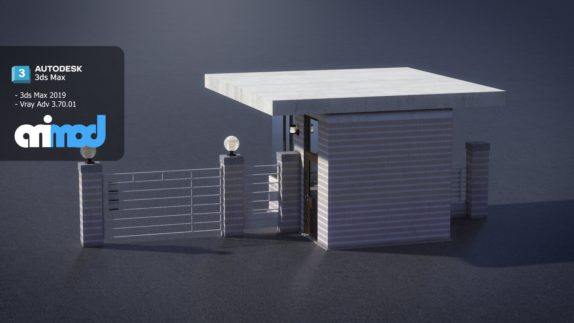 Guard Station - 3D Model by animod