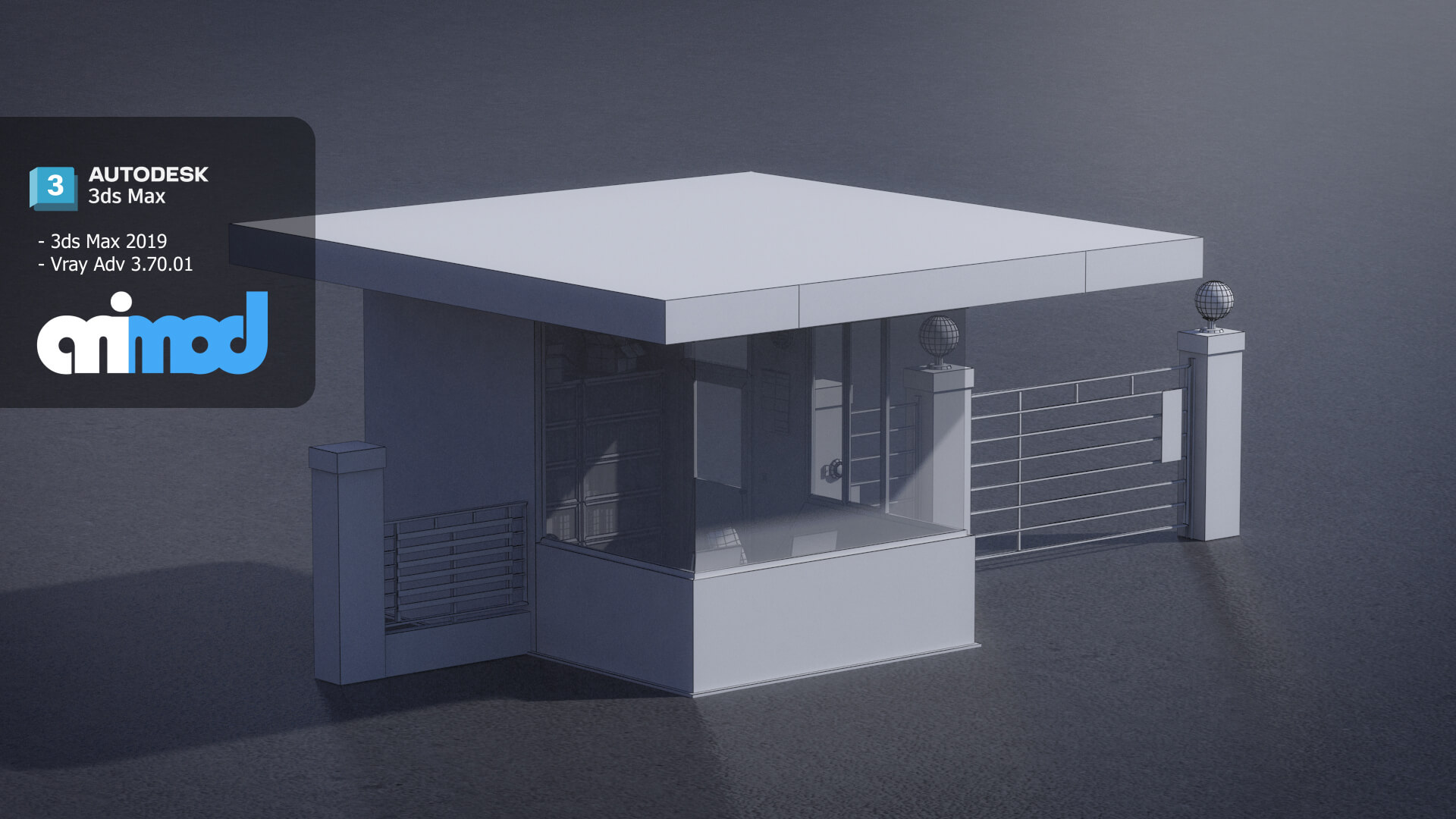 Guard Station - 3D Model by animod