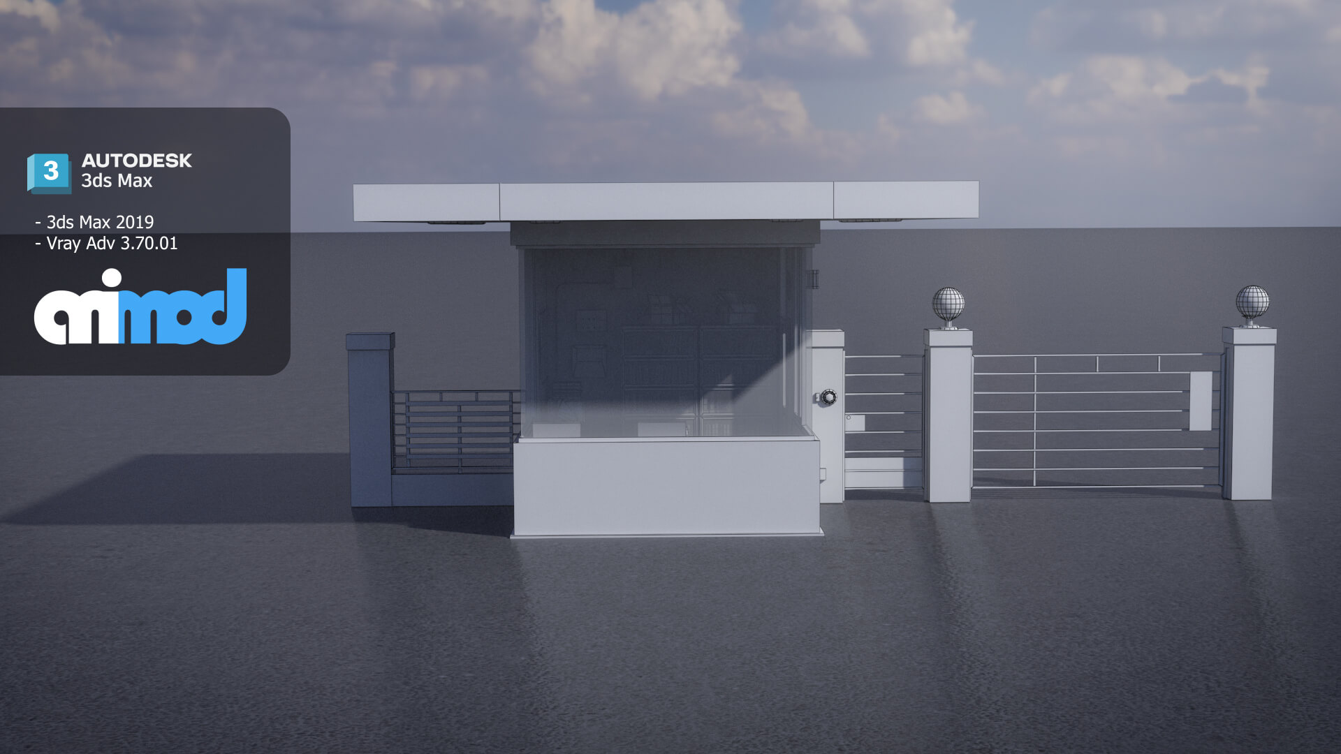 Guard Station - 3D Model by animod