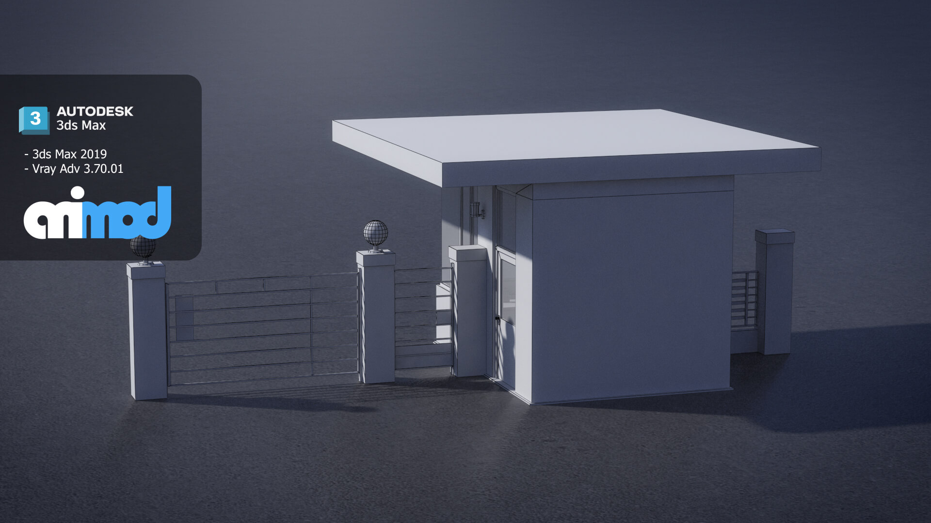 Guard Station - 3D Model by animod