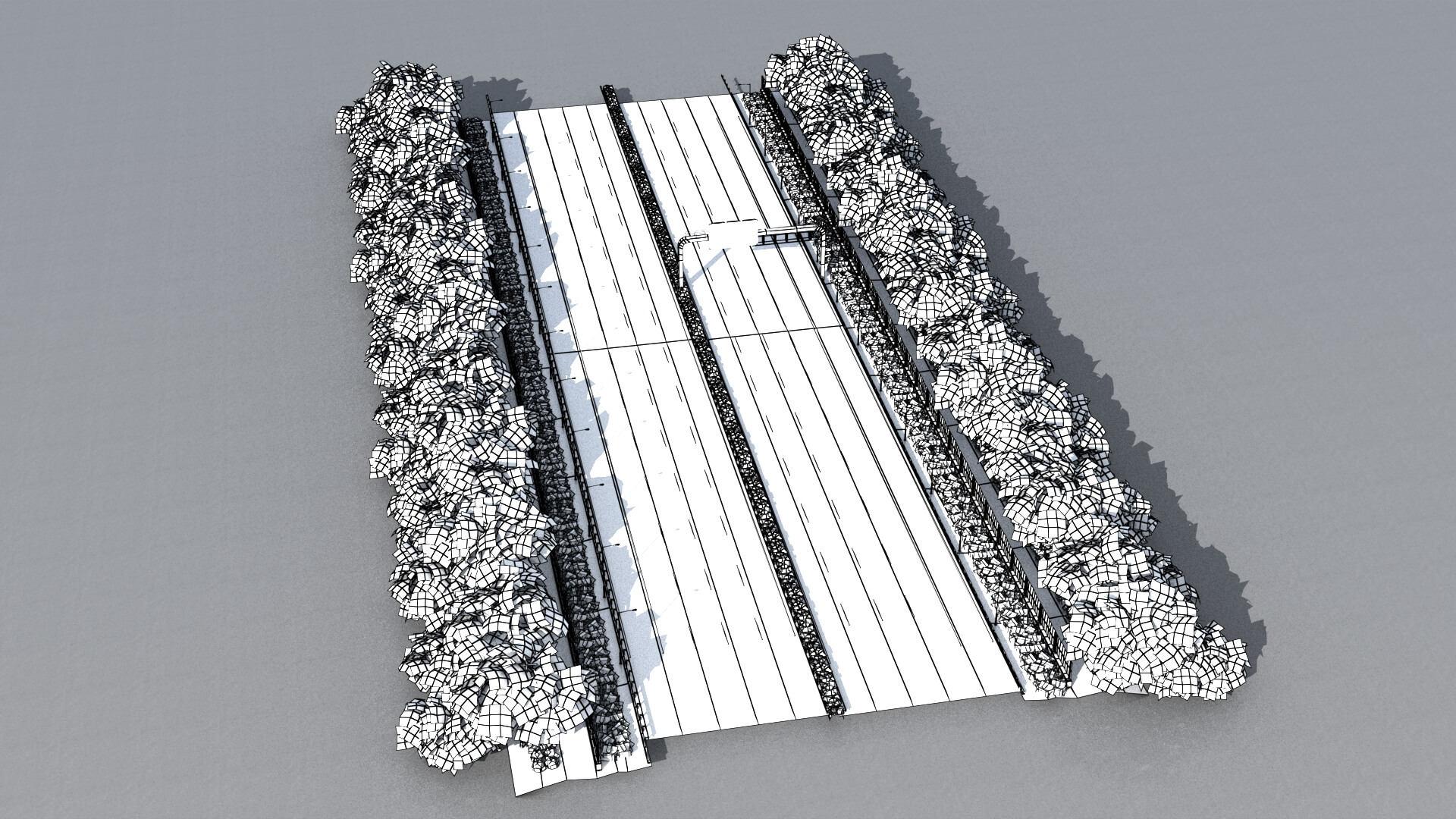 Eight Lane Highway - 3D Model by animod