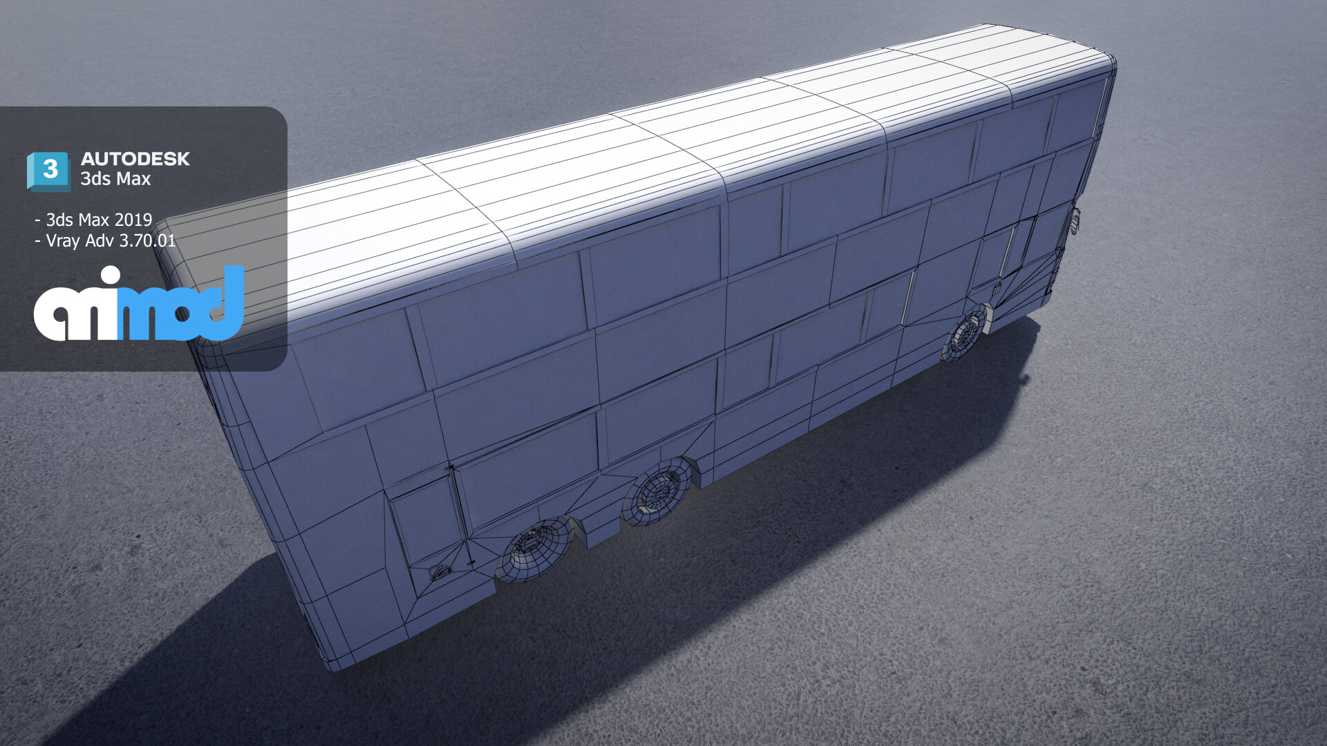 Hk Doubledeck 003 - 3D Model by animod