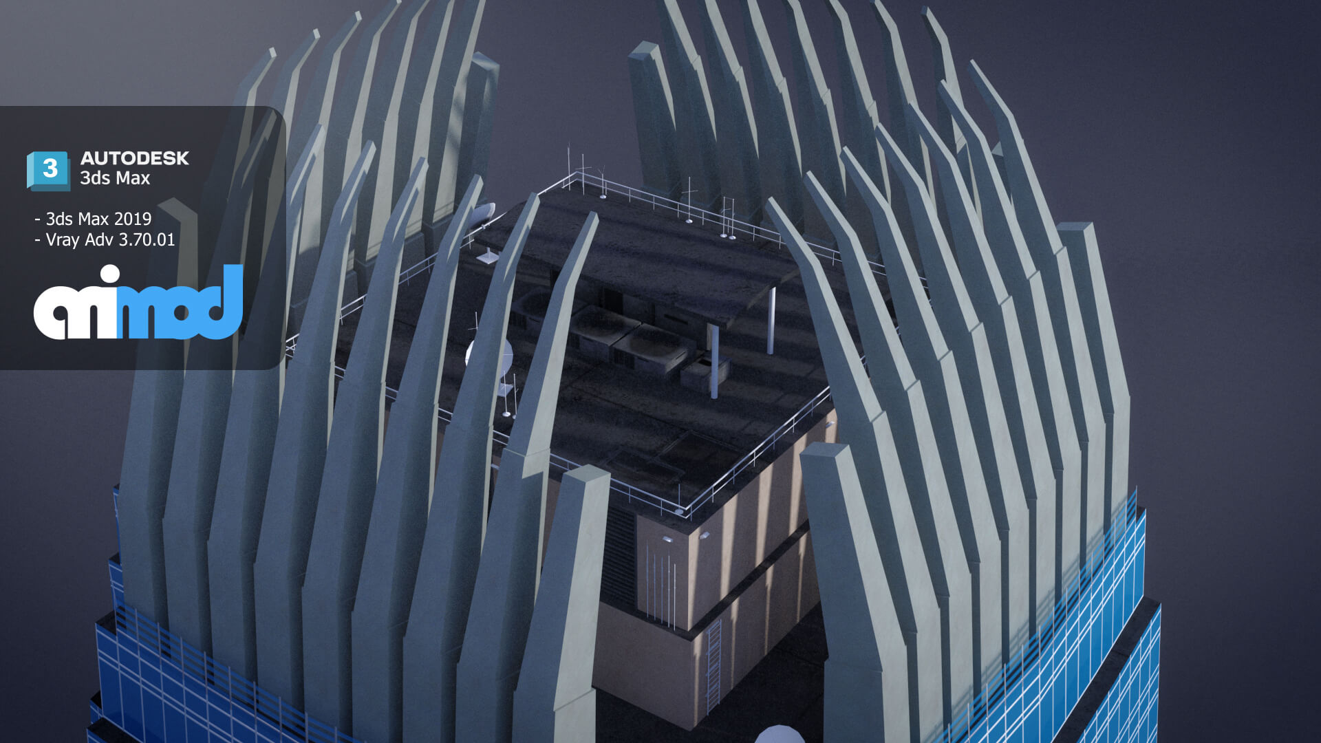 Hongkong Ifc - 3D Model by animod
