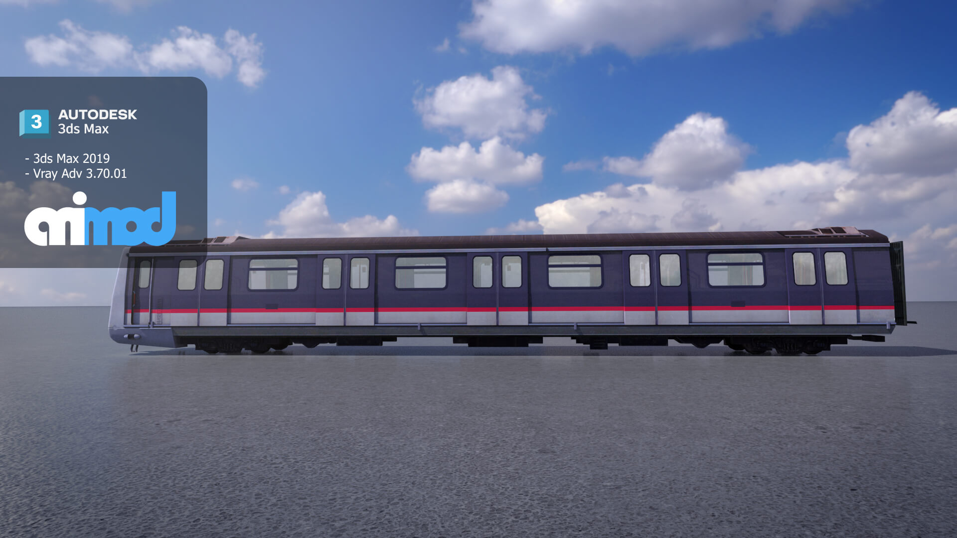 HongKong MTR - 3D Model by animod