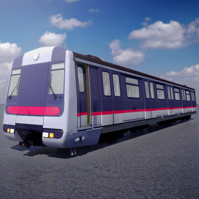 HongKong MTR - 3D Model by animod