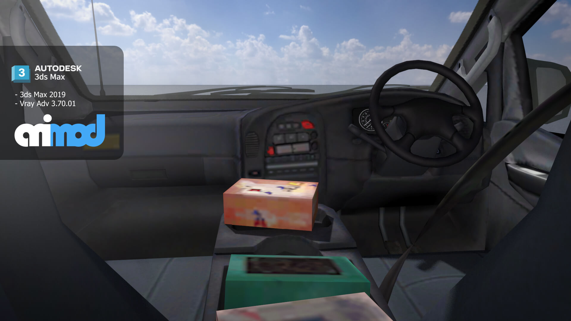 Hongkong Van 001 - 3D Model by animod