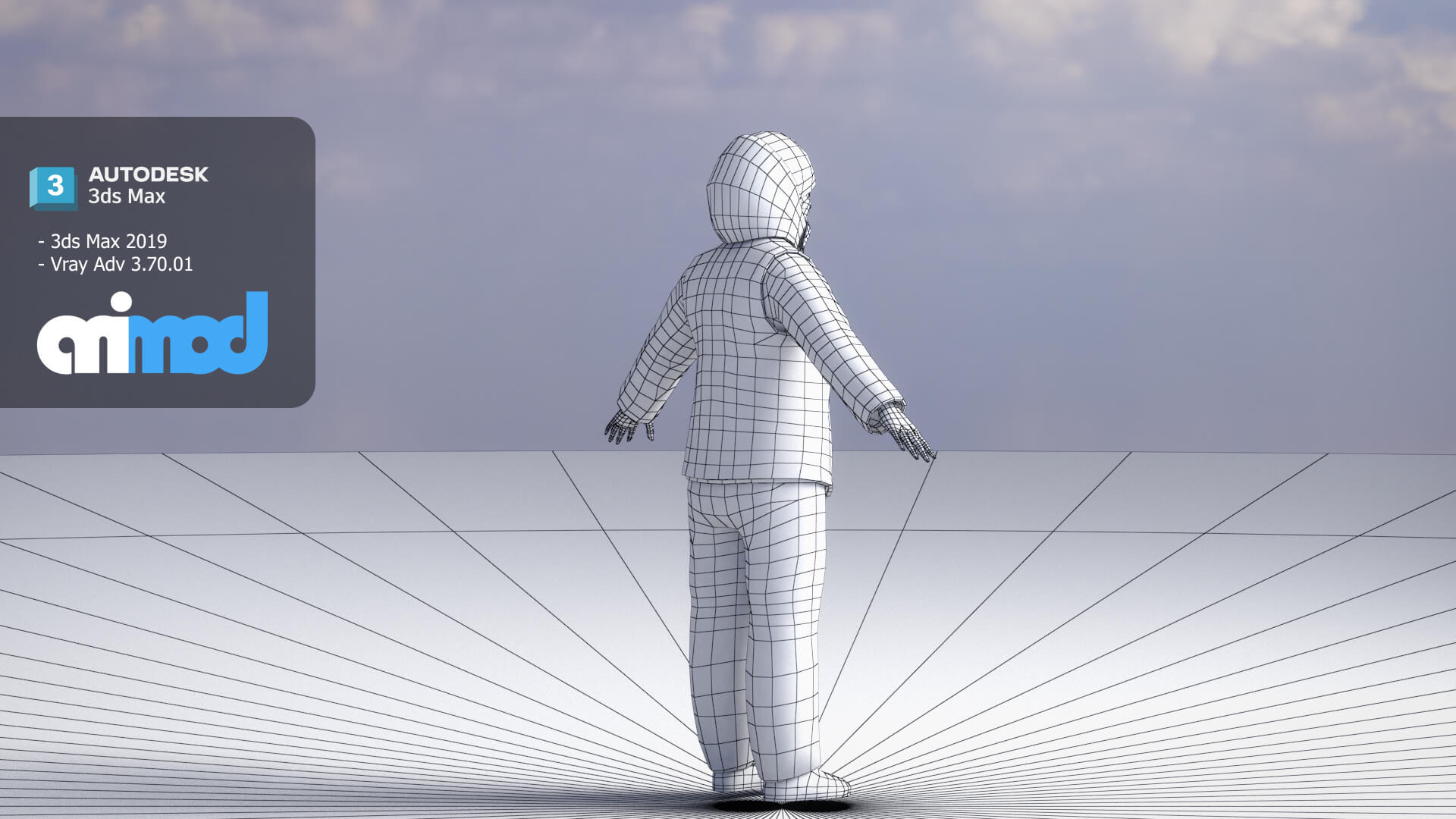 Homeless Woman - 3D Model by animod