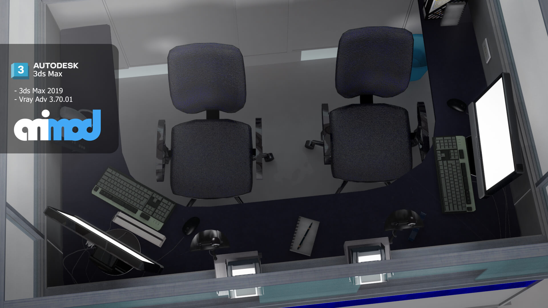 Immigration Counter - 3D Model by animod