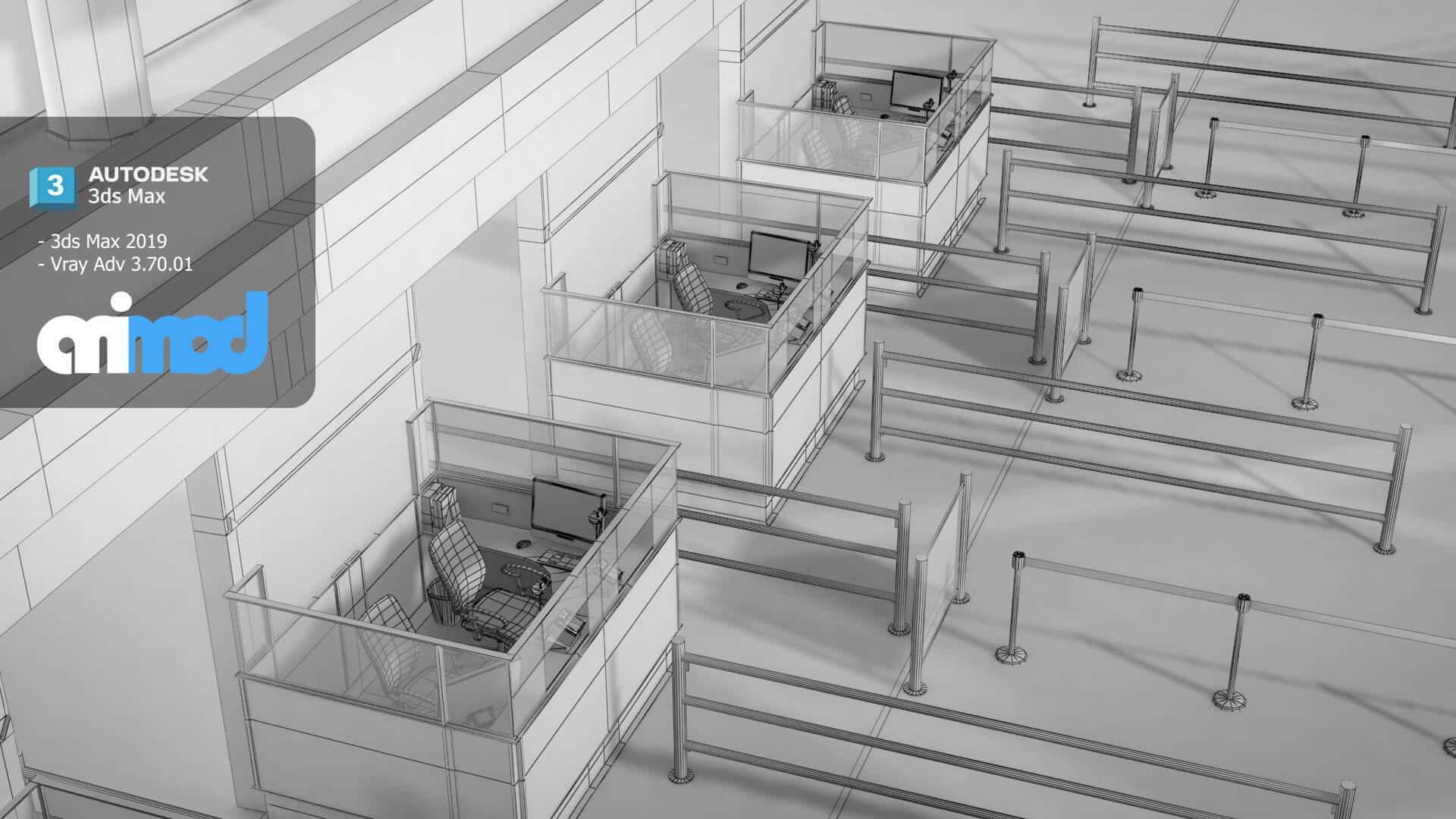 Immigration Counter - 3D Model by animod