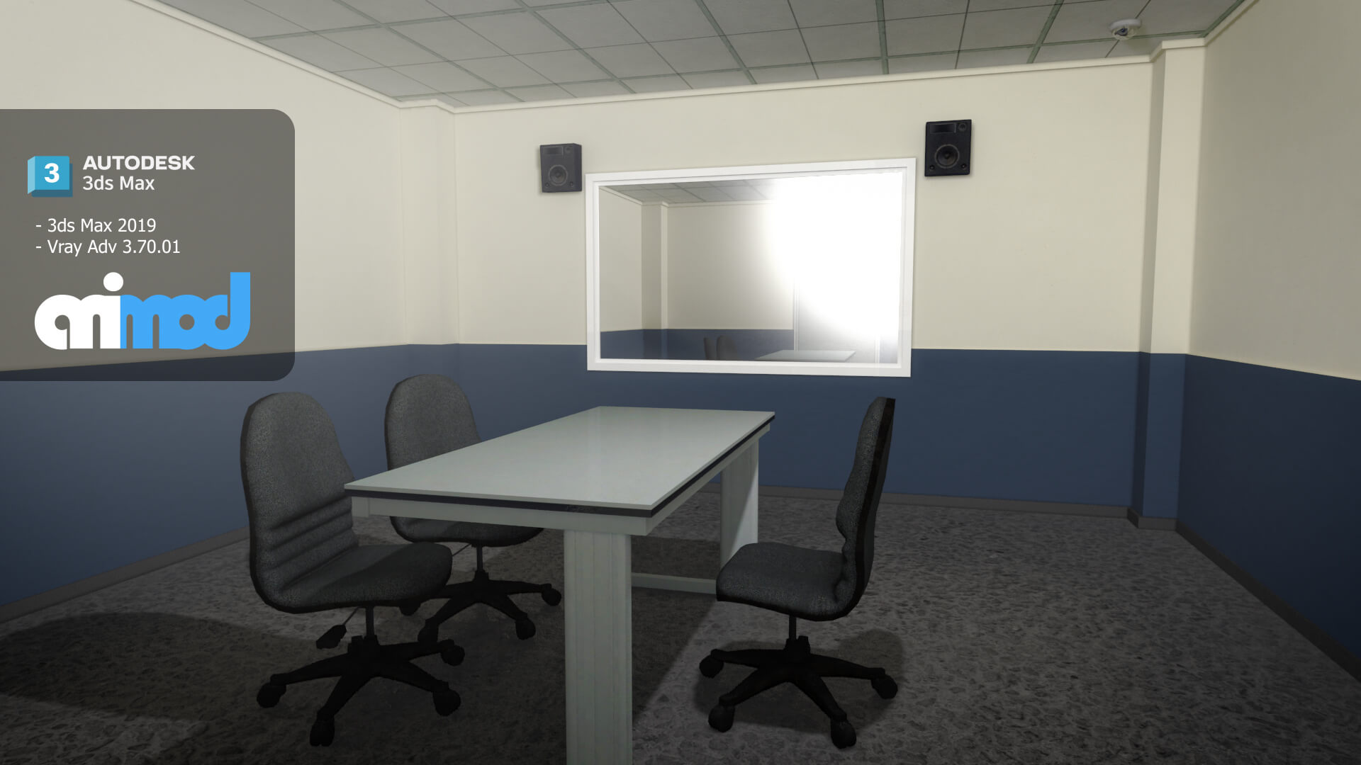 Interrogation Room - 3D Model by animod