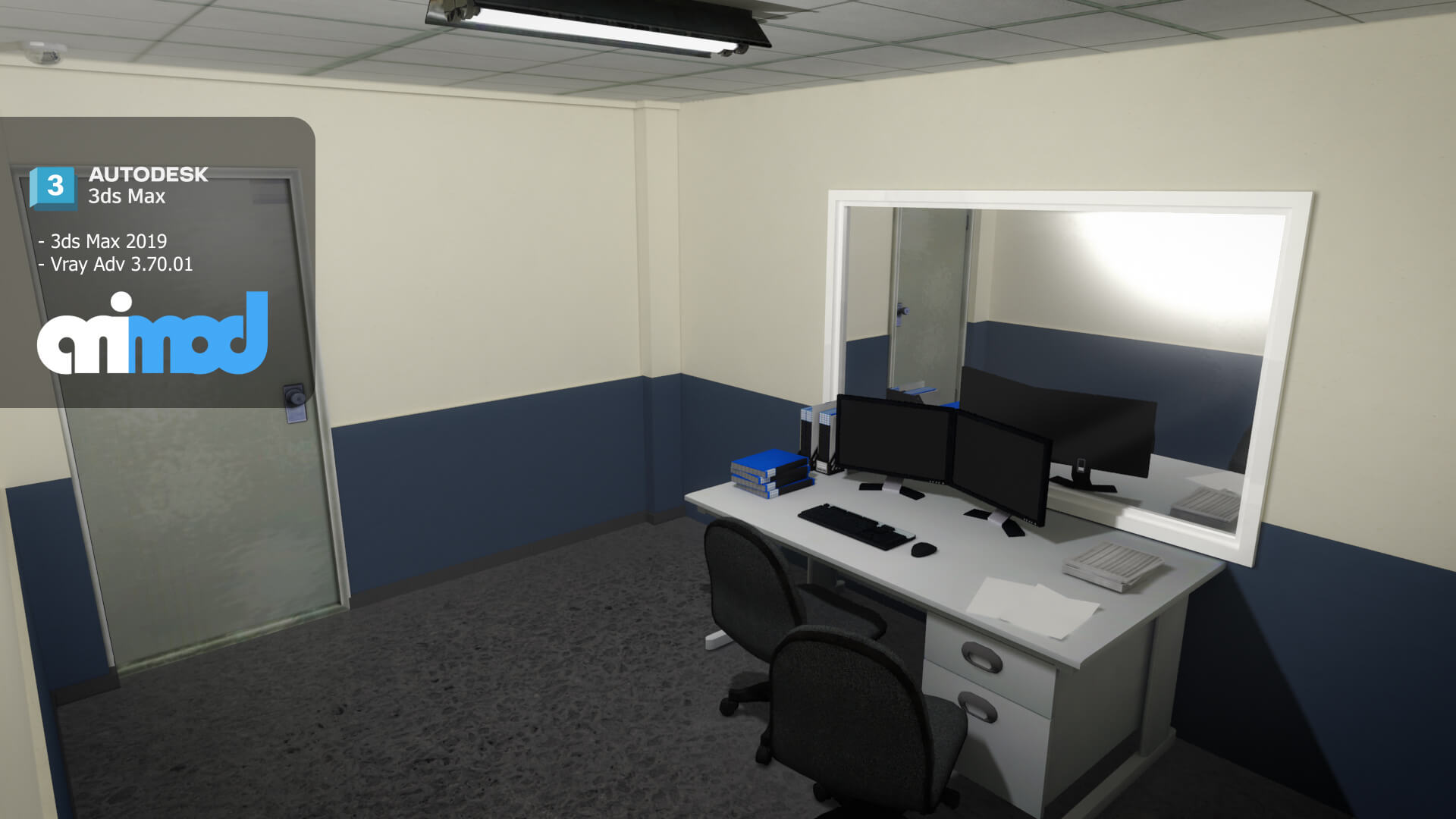 Interrogation Room - 3D Model by animod
