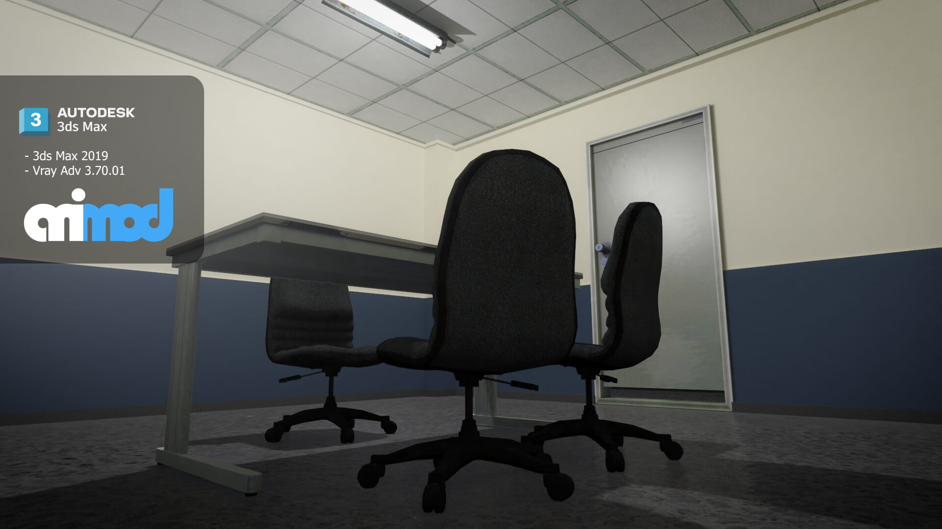 Interrogation Room - 3D Model by animod