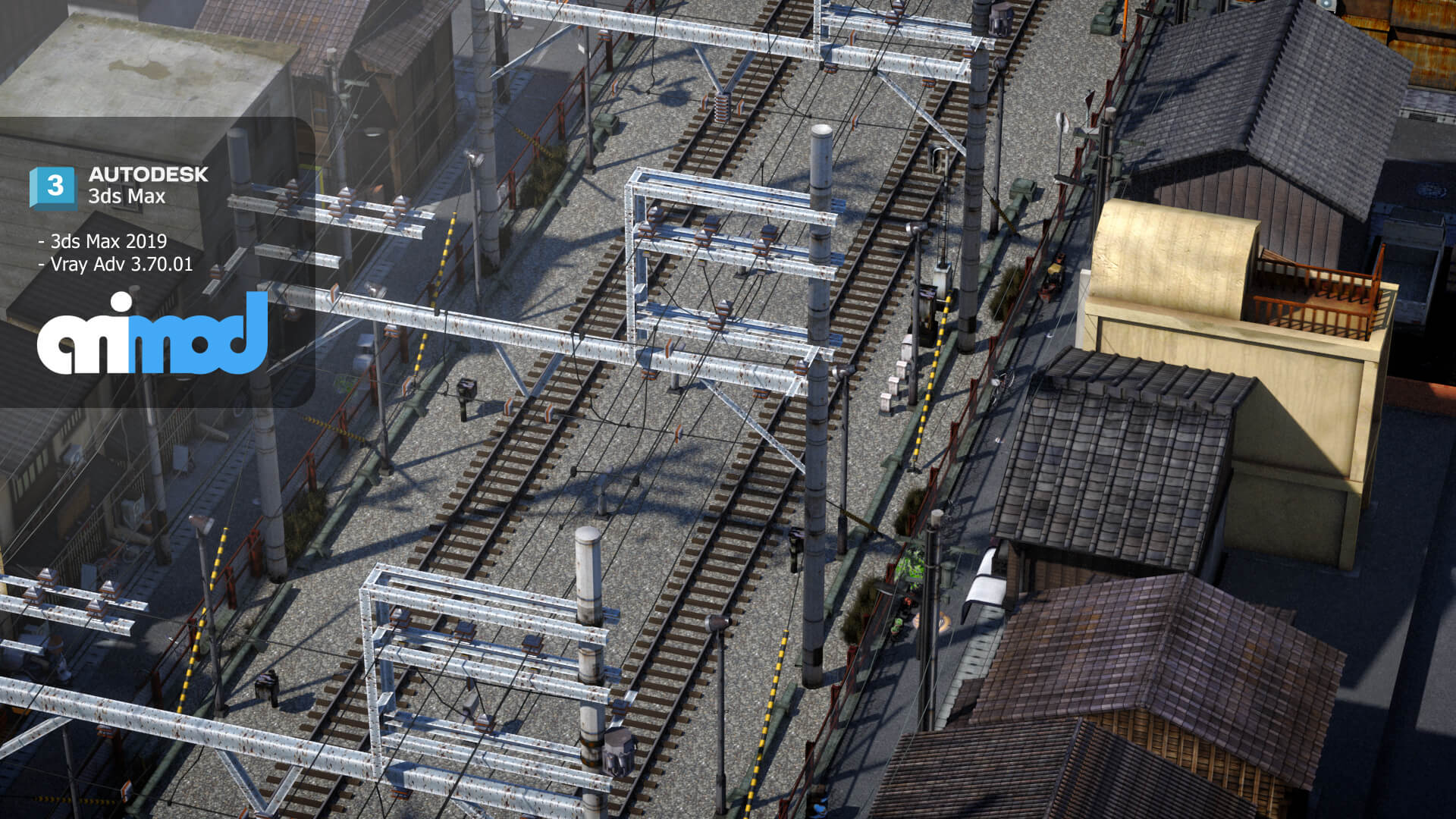 Japan Railway - 3D Model by animod