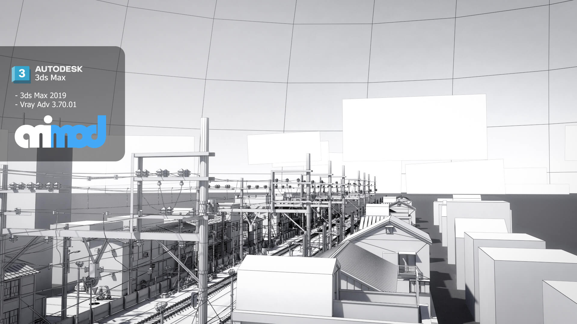 Japan Railway - 3D Model by animod