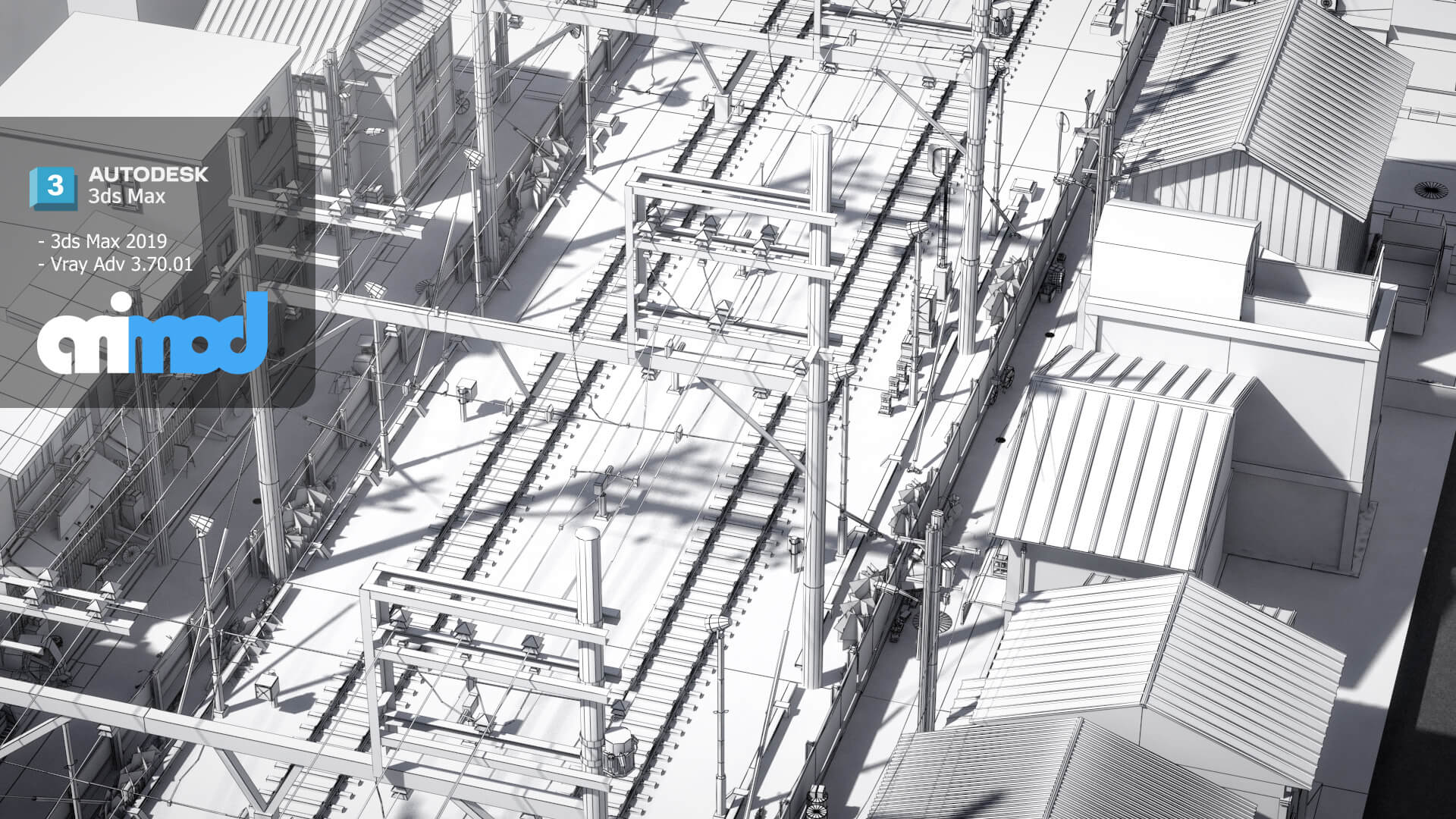 Japan Railway - 3D Model by animod