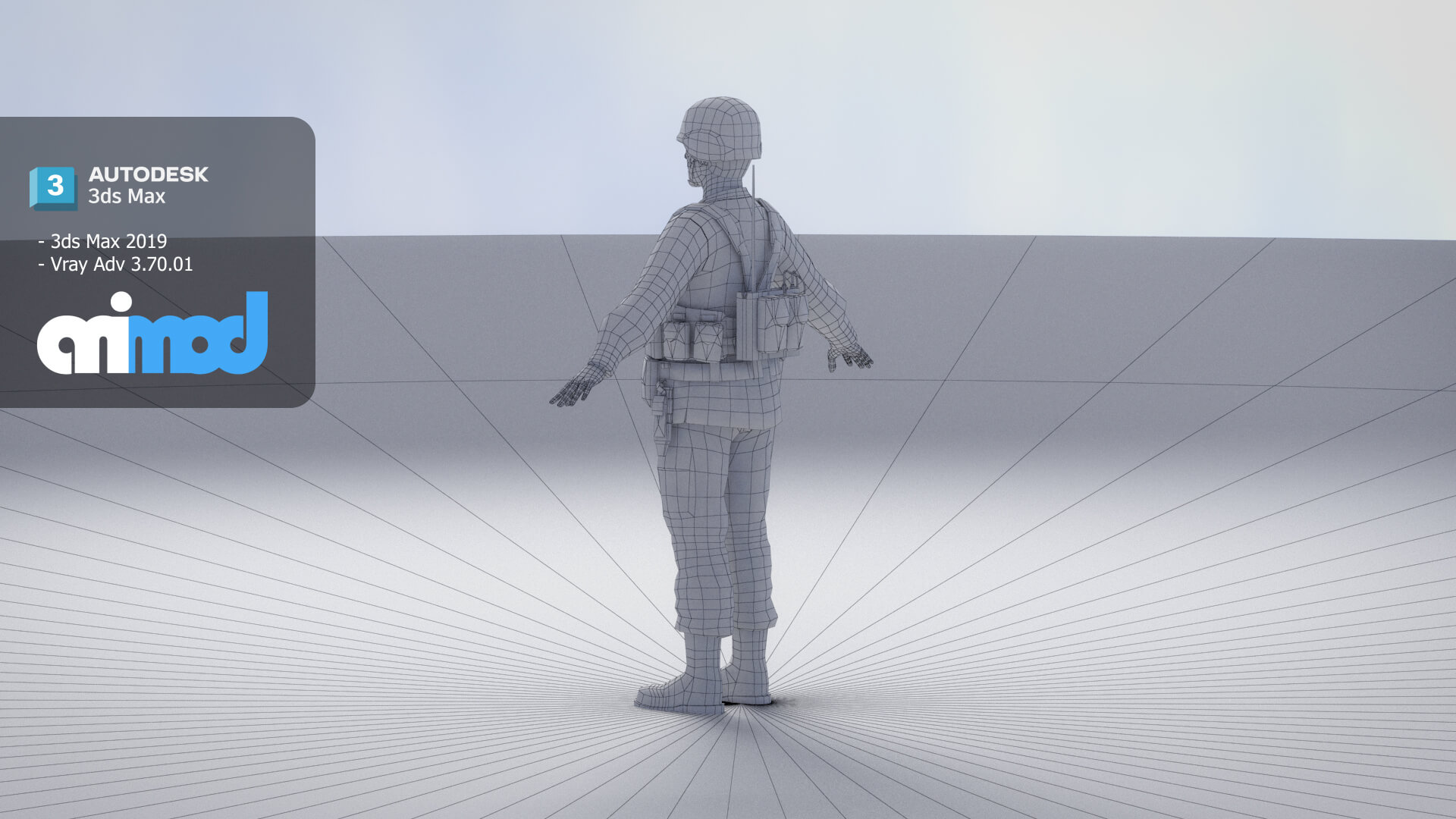 Japan Self Defense Force 0002 - 3D Model by animod