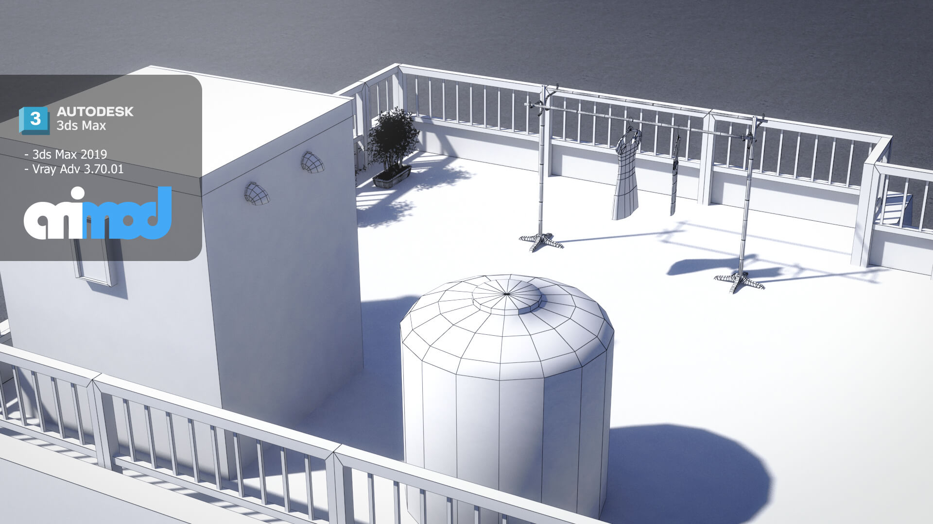 Japanese Apartment 0005 - 3D Model by animod