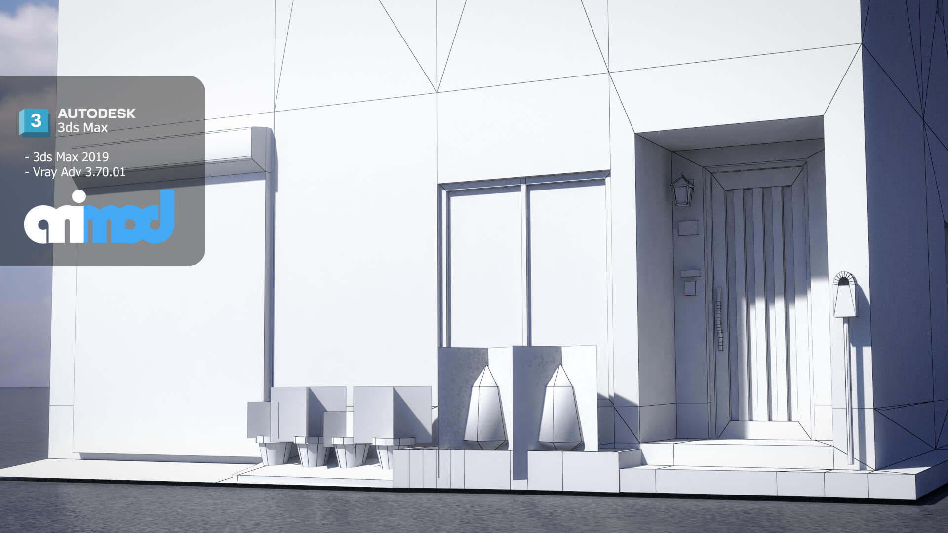 Japanese Building 0007 - 3D Model by animod