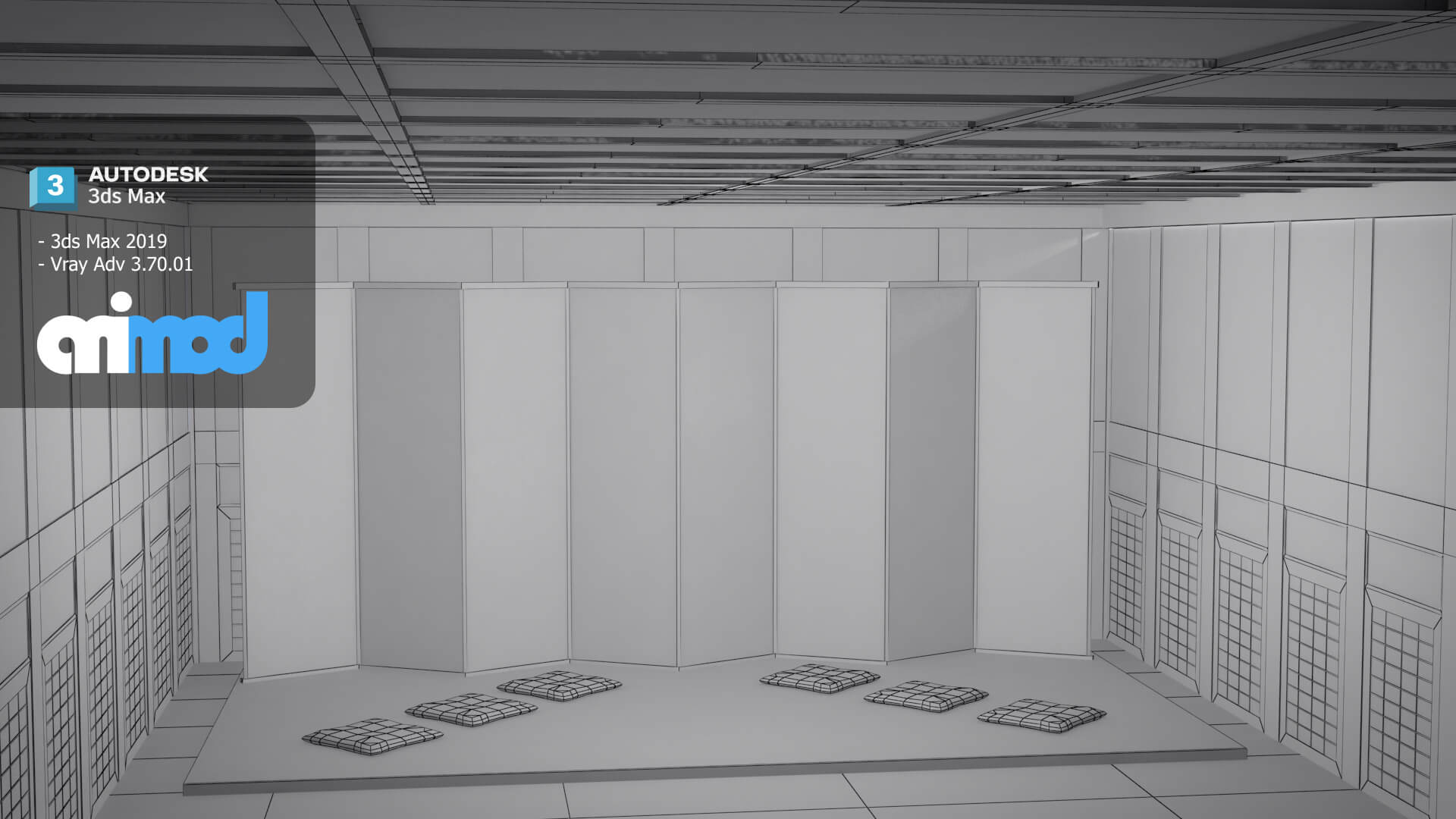 Japanese Dojo - 3D Model by animod