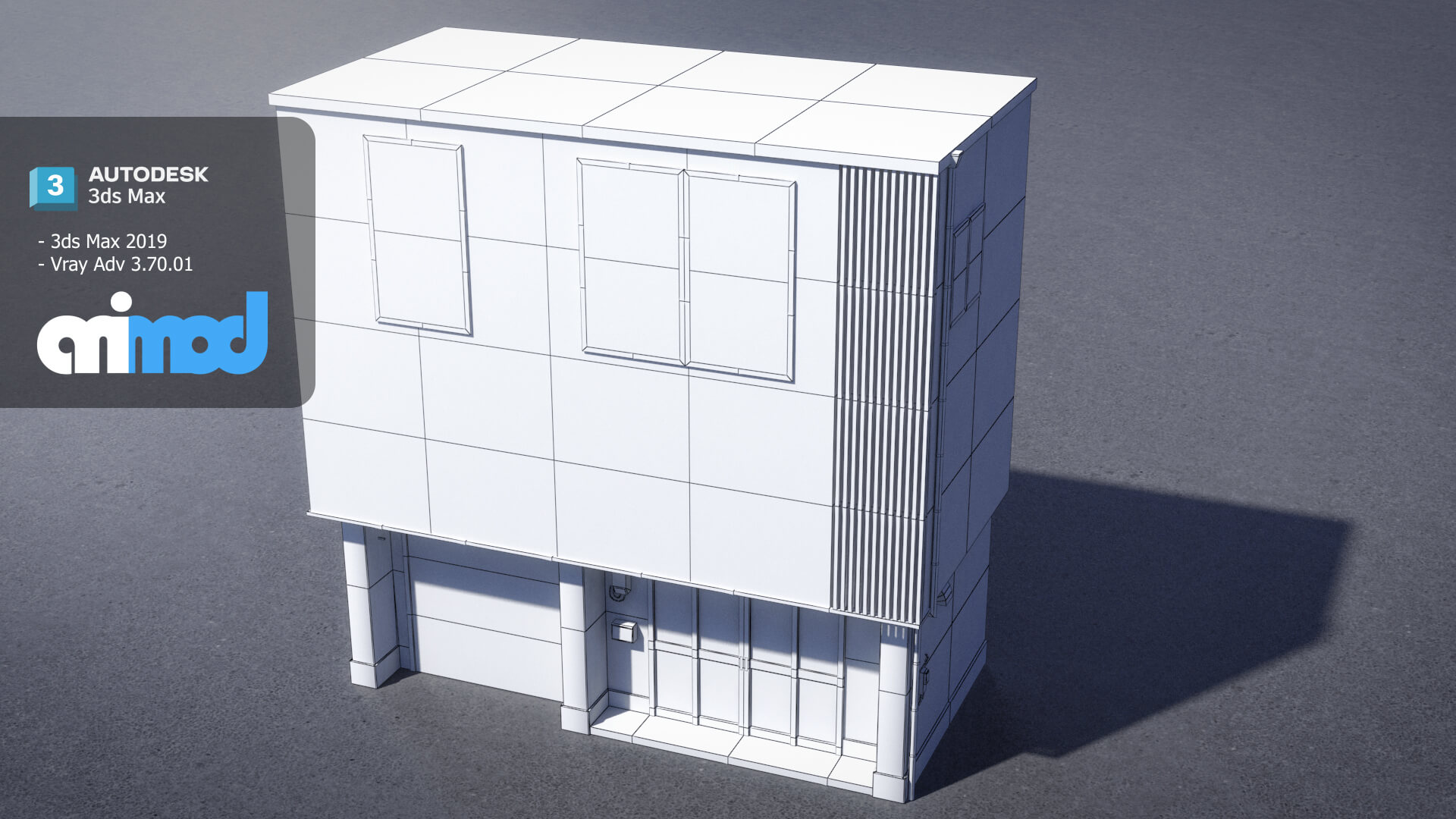 Japanese House 0002 - 3D Model by animod