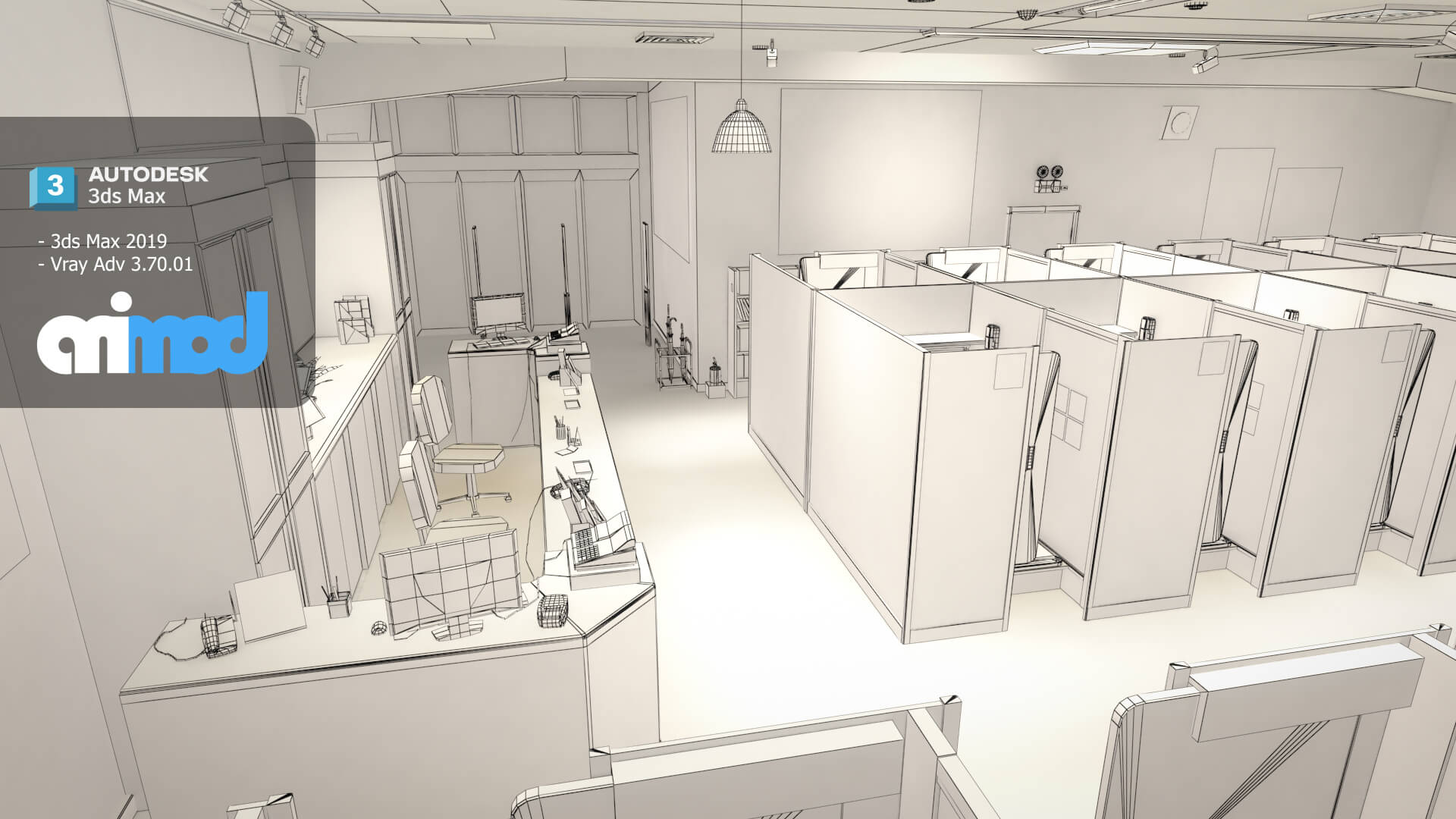 Japanese Internet Cafe - 3D Model by animod